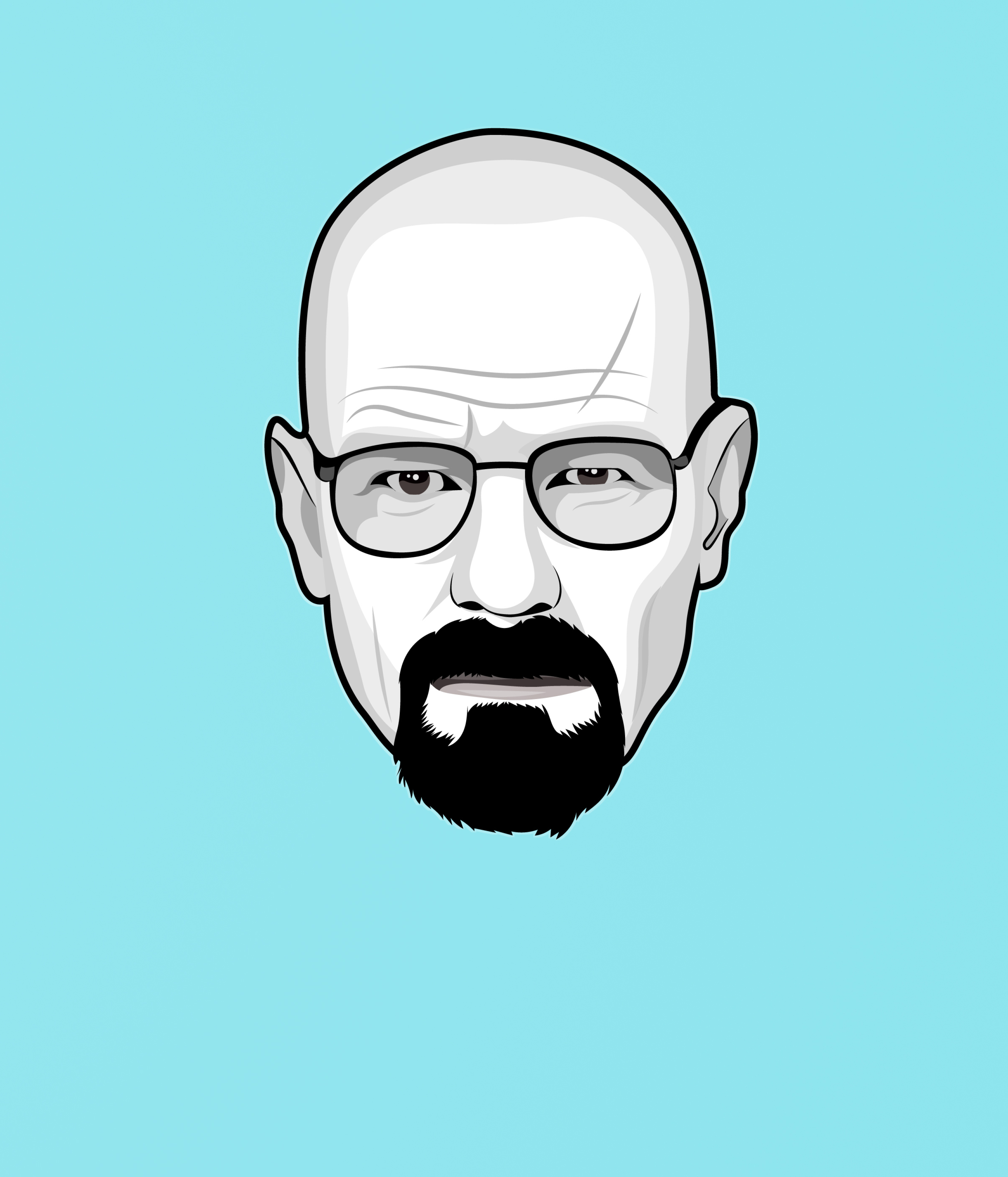 2980x3480 Resolution Walter White Minimalist 4K 2980x3480 Resolution ...