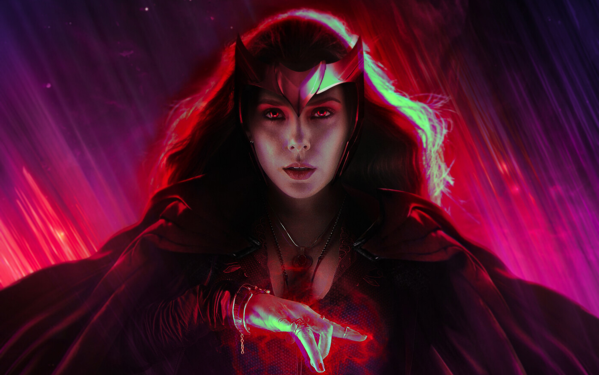 1920x1202 Resolution Wanda Maximoff Art WandaVision 1920x1202 ...