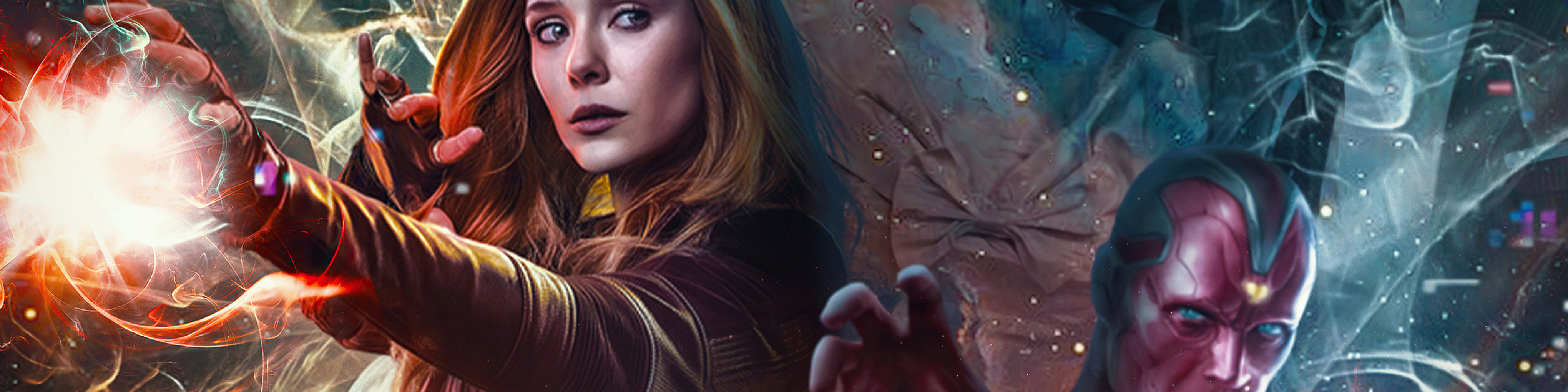 4080x1020 Resolution Wanda Vision Fan Poster Design 4080x1020 ...