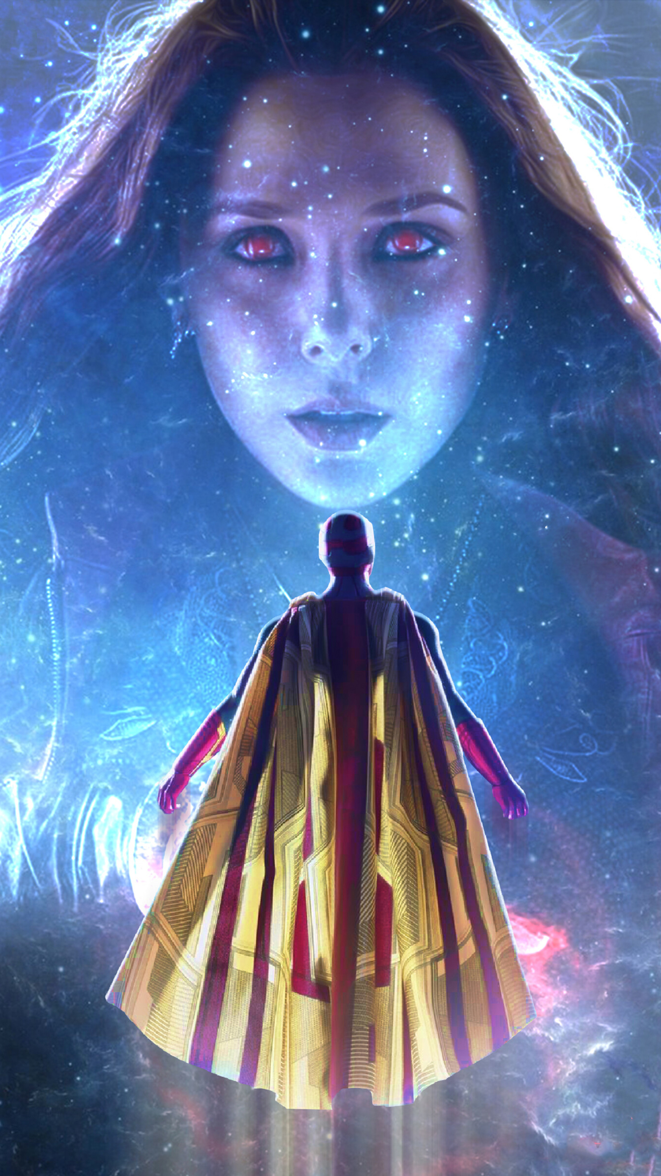 2160x3840 WandaVision Art 2020 Sony Xperia X,XZ,Z5 Premium Wallpaper ...