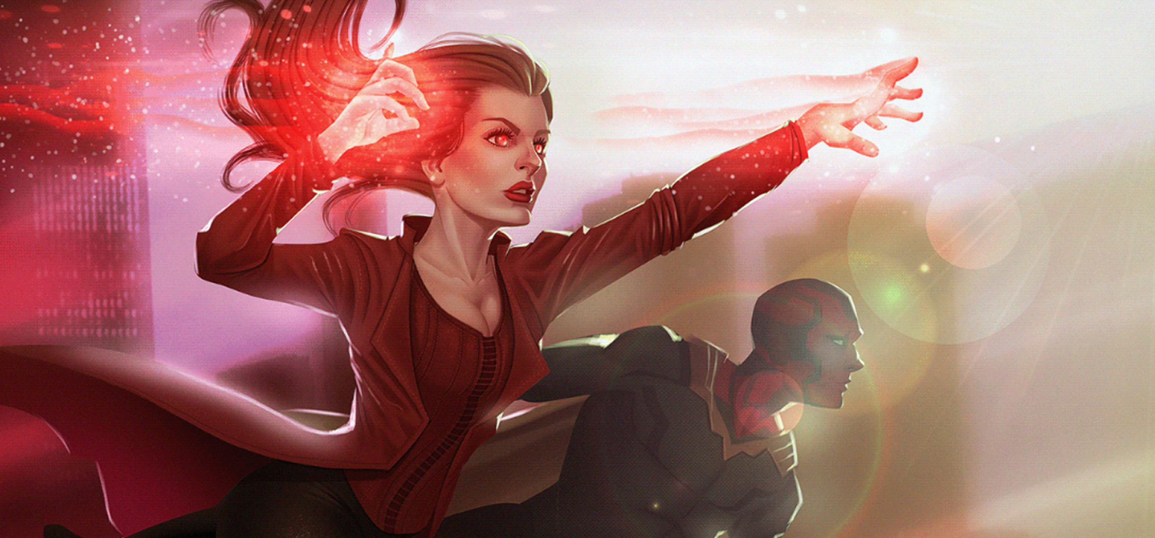 2316x1080 Resolution WandaVision Comic Art 2316x1080 Resolution ...