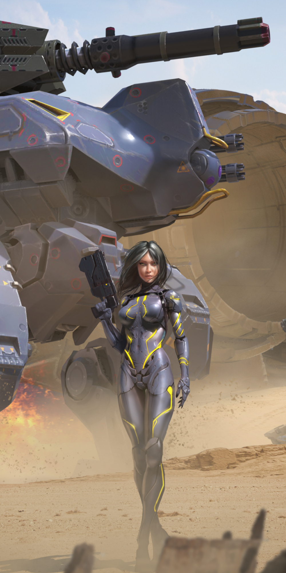 1000x2000 Resolution War Robots Poster 1000x2000 Resolution Wallpaper ...