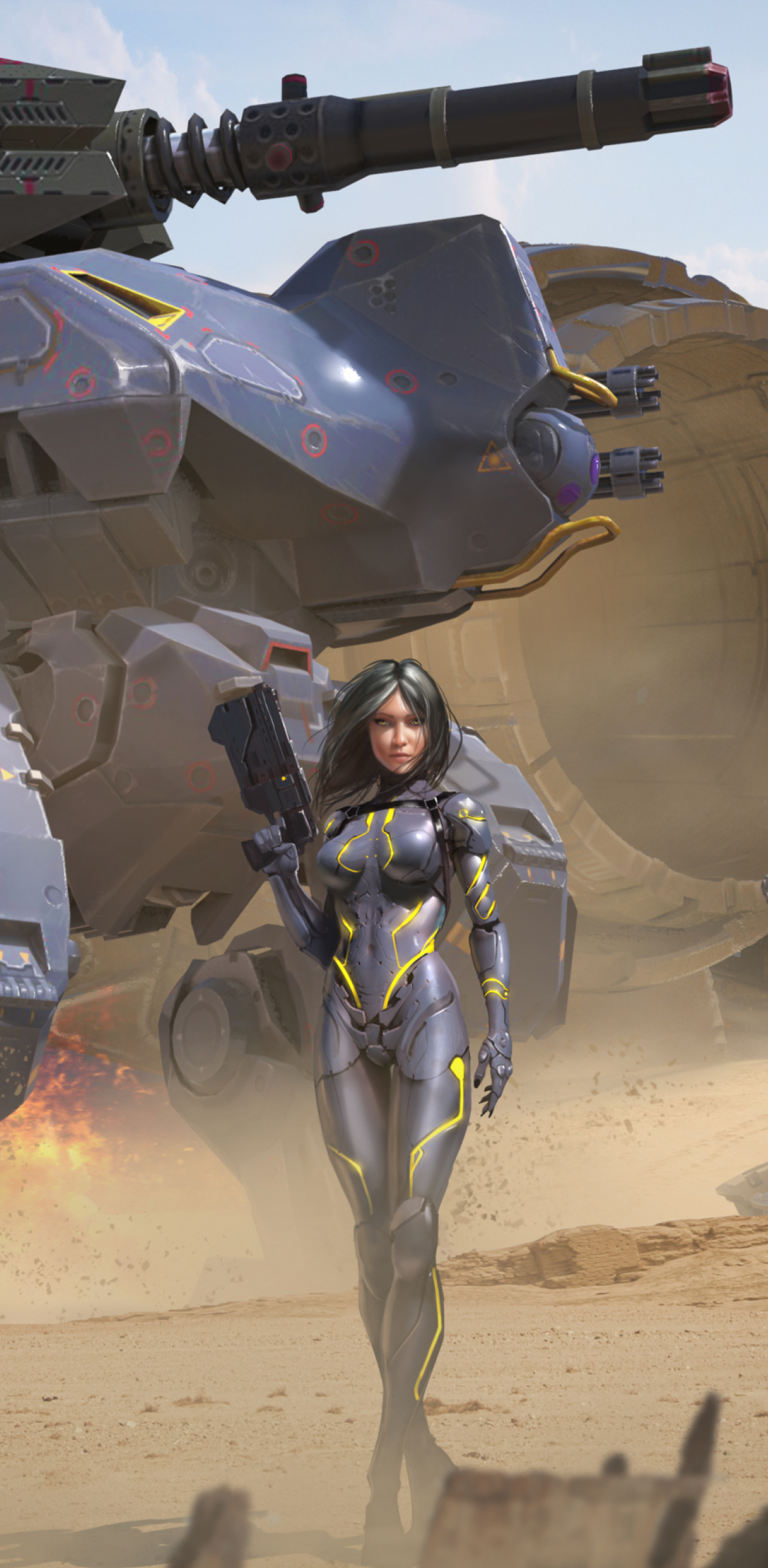 1176x2400 Resolution War Robots Poster 1176x2400 Resolution Wallpaper ...