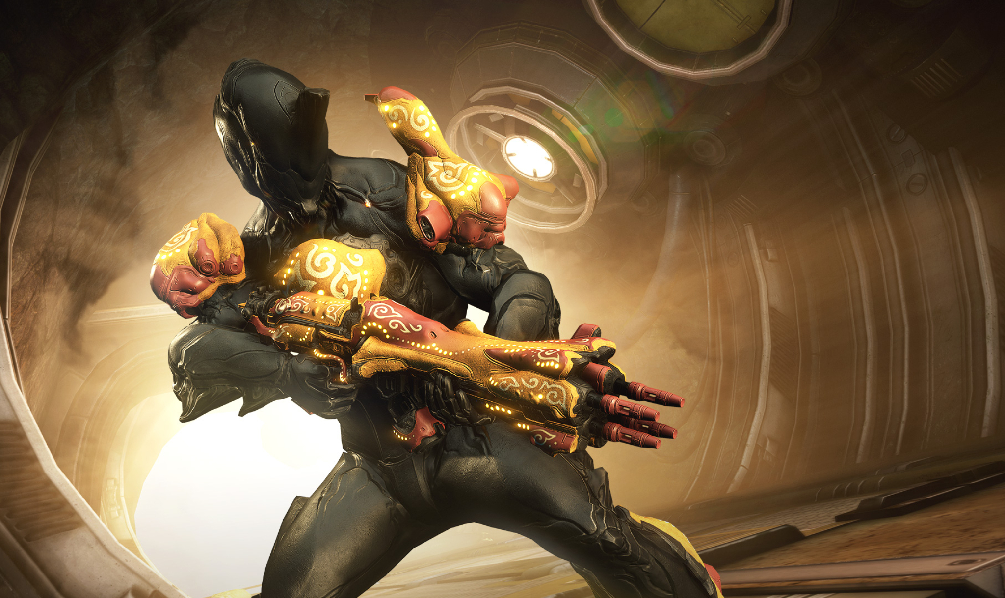 2048x1220 Resolution Warframe Echoes of Veilbreaker 2048x1220 ...