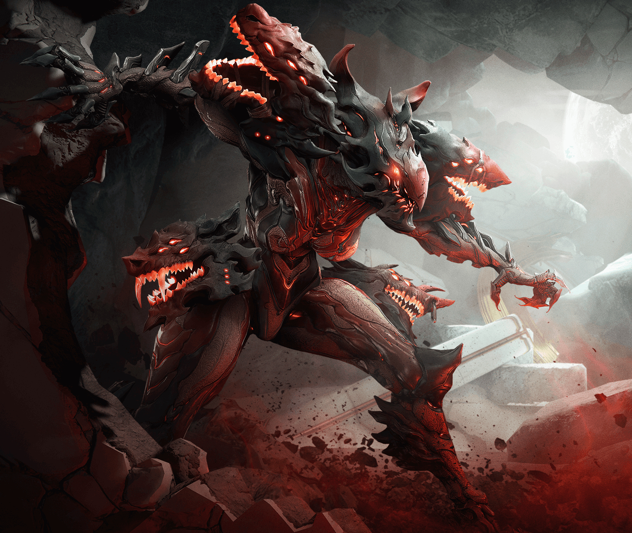 1280x1080 Warframe Lua’s Prey 1280x1080 Resolution Wallpaper, HD Games ...