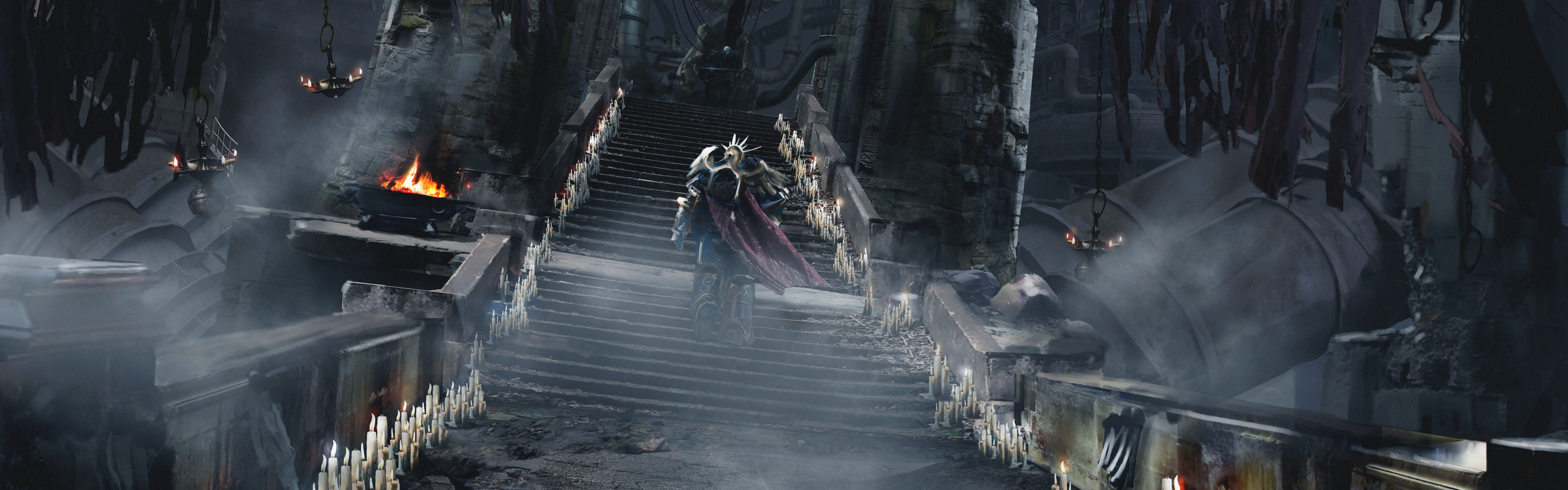3840x1200 Resolution Warhammer 40K Castle 3840x1200 Resolution ...