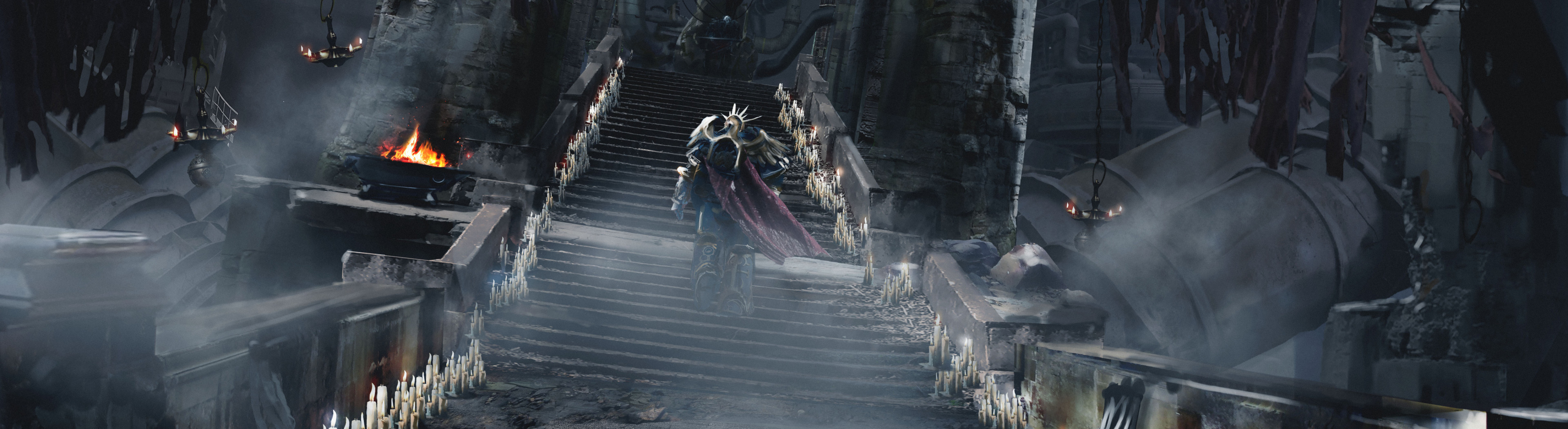 5120x1400 Resolution Warhammer 40K Castle 5120x1400 Resolution ...