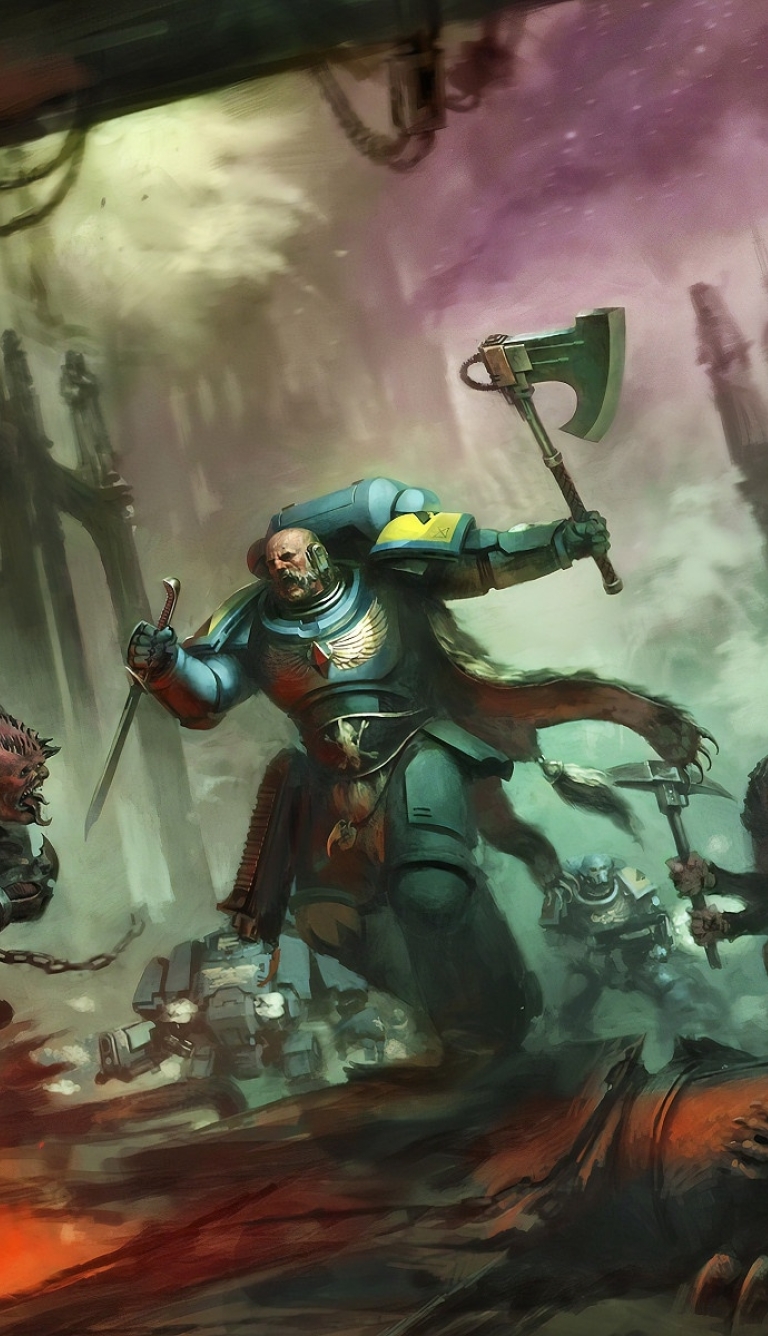 768x1336 Resolution Warhammer 40K Concept Art 768x1336 Resolution ...