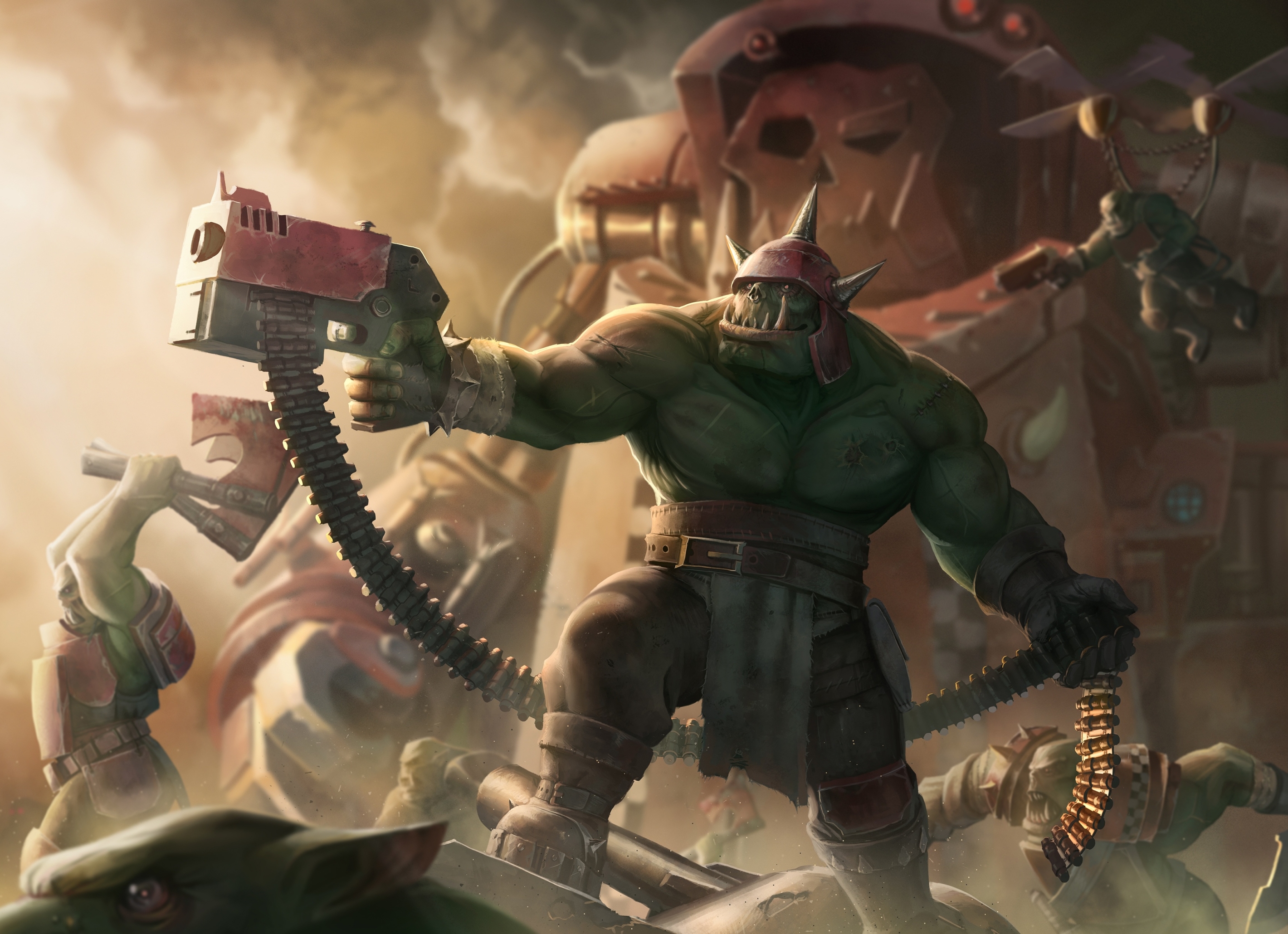 2840x2060 Resolution Warhammer 40k Orks 2840x2060 Resolution Wallpaper ...