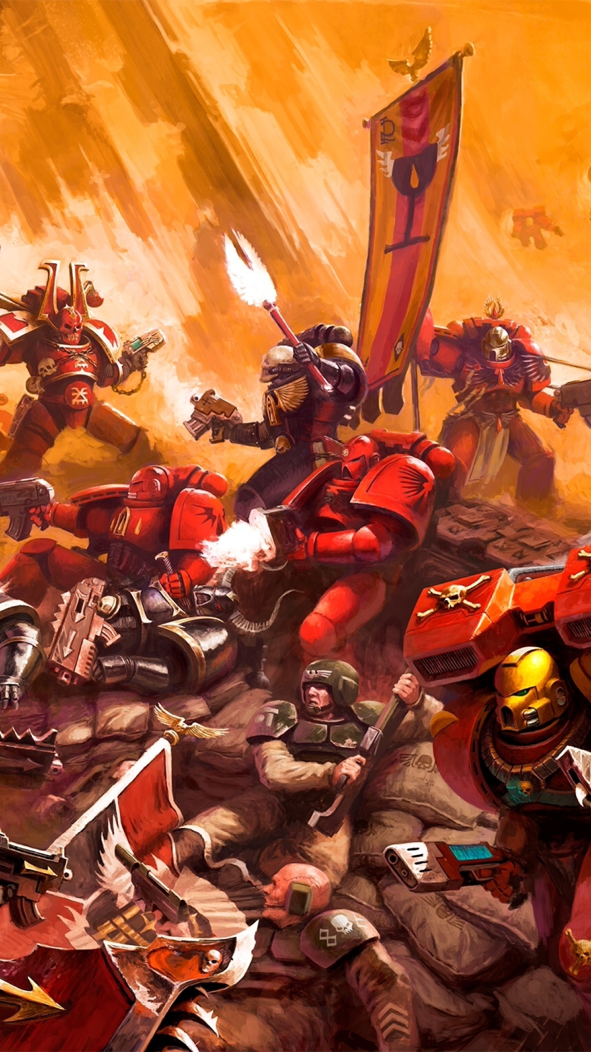1152x2048 Resolution Warhammer 40K War 1152x2048 Resolution Wallpaper ...