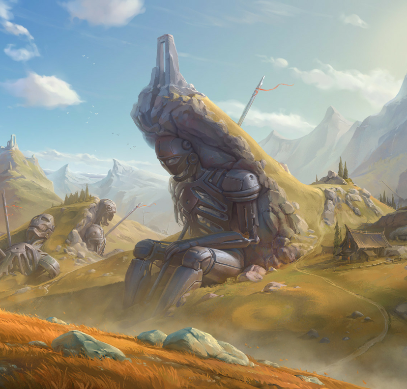 828x792 Resolution Warriors Fantasy Landscape HD 22 828x792 Resolution ...
