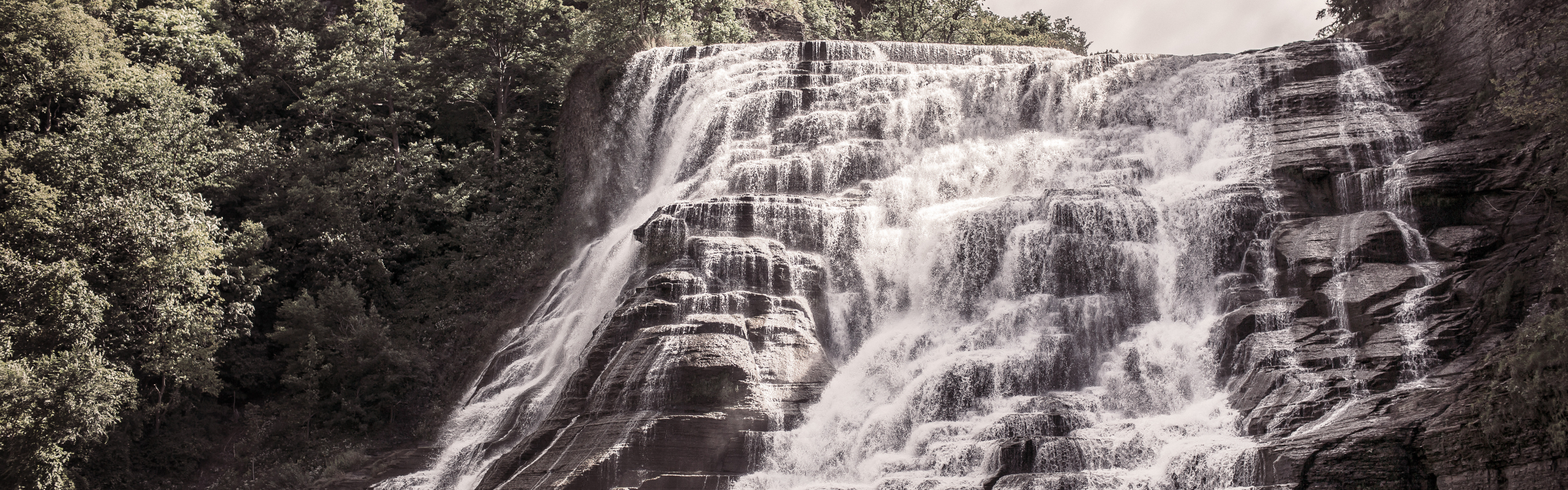 3840x1200 Resolution waterfall, river, current 3840x1200 Resolution ...
