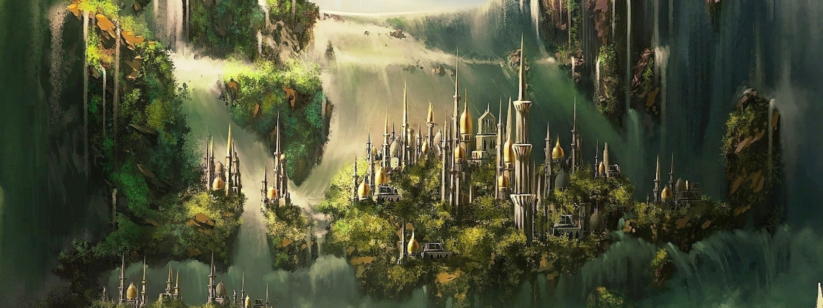 1600x600 Resolution waterfalls, clouds, city 1600x600 Resolution ...