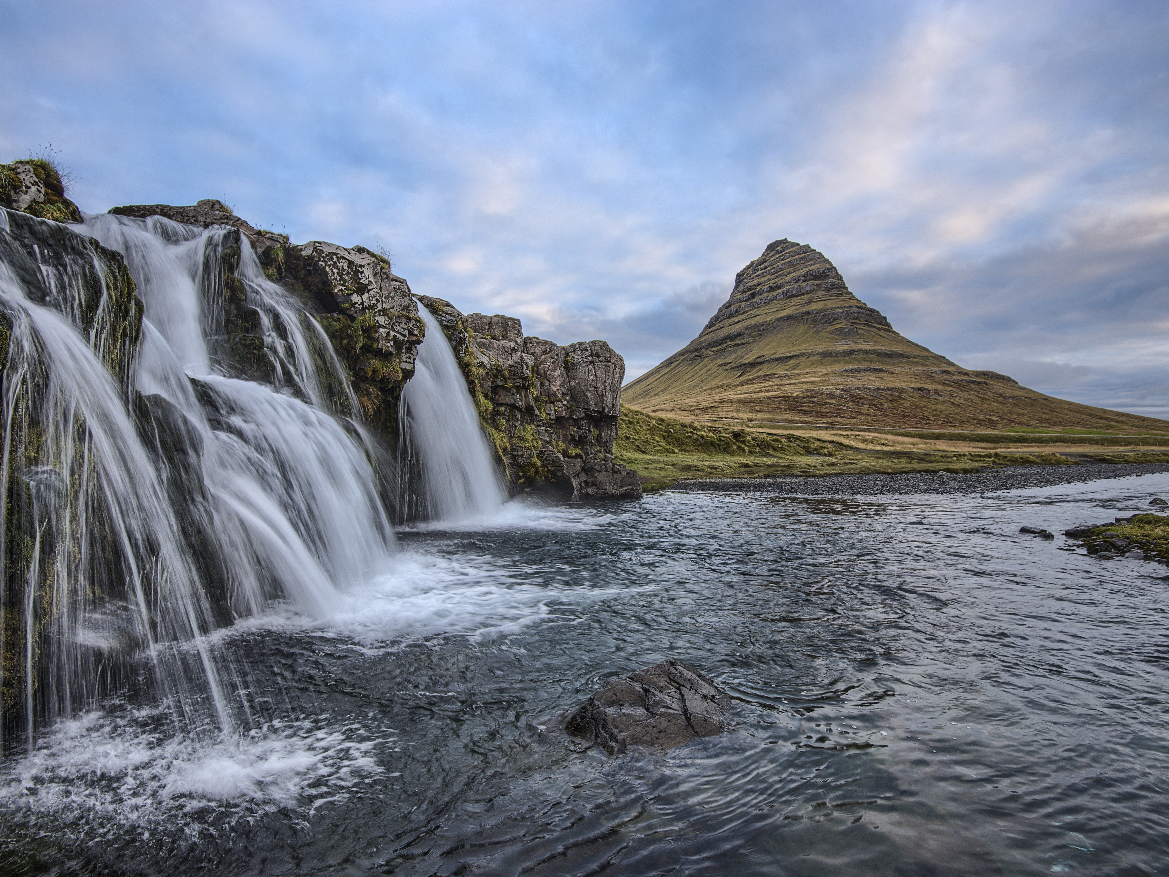 4000x3000 Resolution waterfalls, hills, iceland 4000x3000 Resolution ...