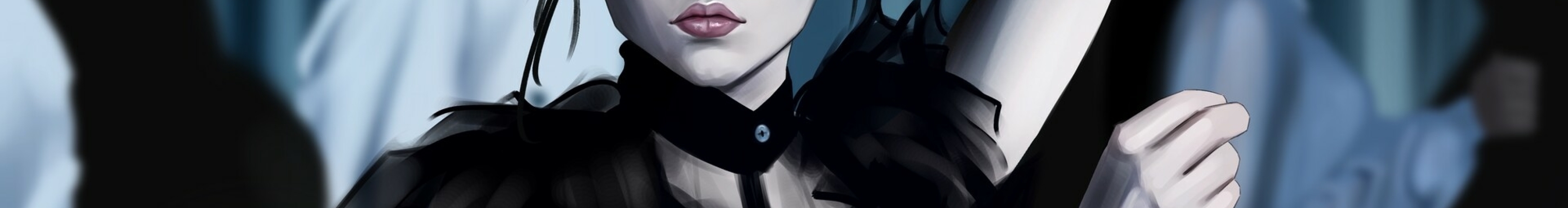 3400x450 Resolution Wednesday Addams Dance Art 3400x450 Resolution ...
