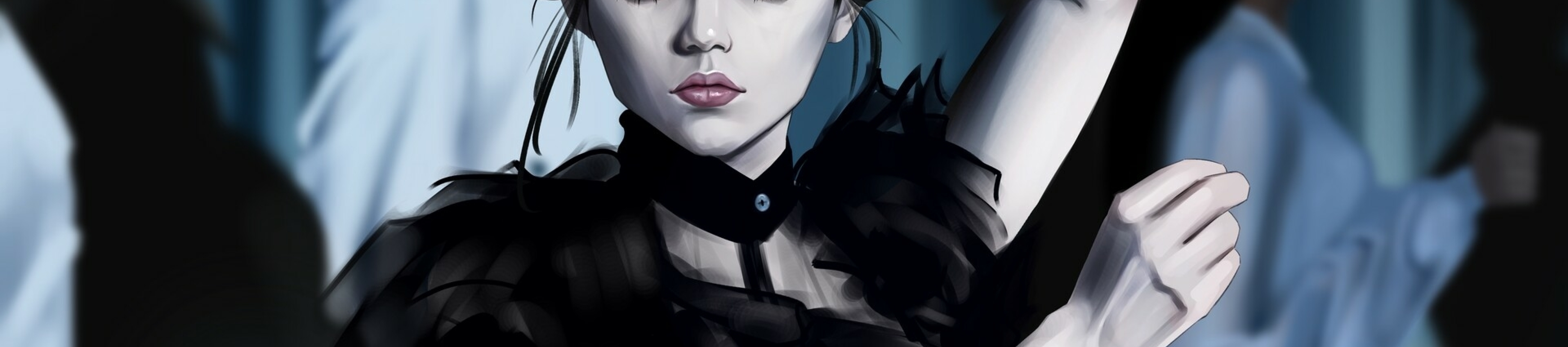 4880x1080 Resolution Wednesday Addams Dance Art 4880x1080 Resolution ...
