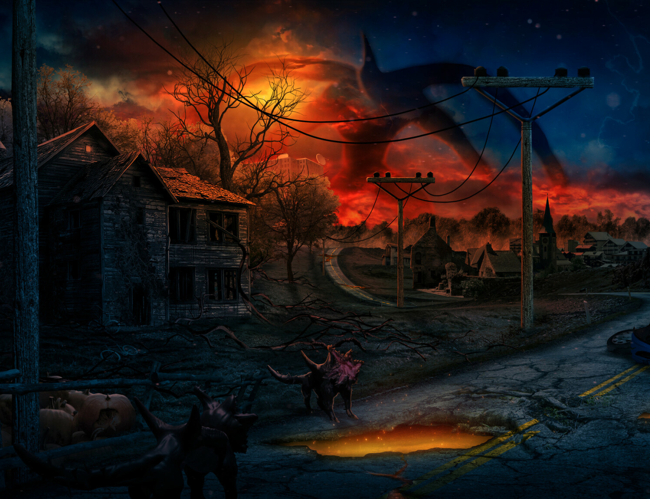 1302x1000 Resolution Welcome to Hawkins HD Stranger Things 1302x1000 ...