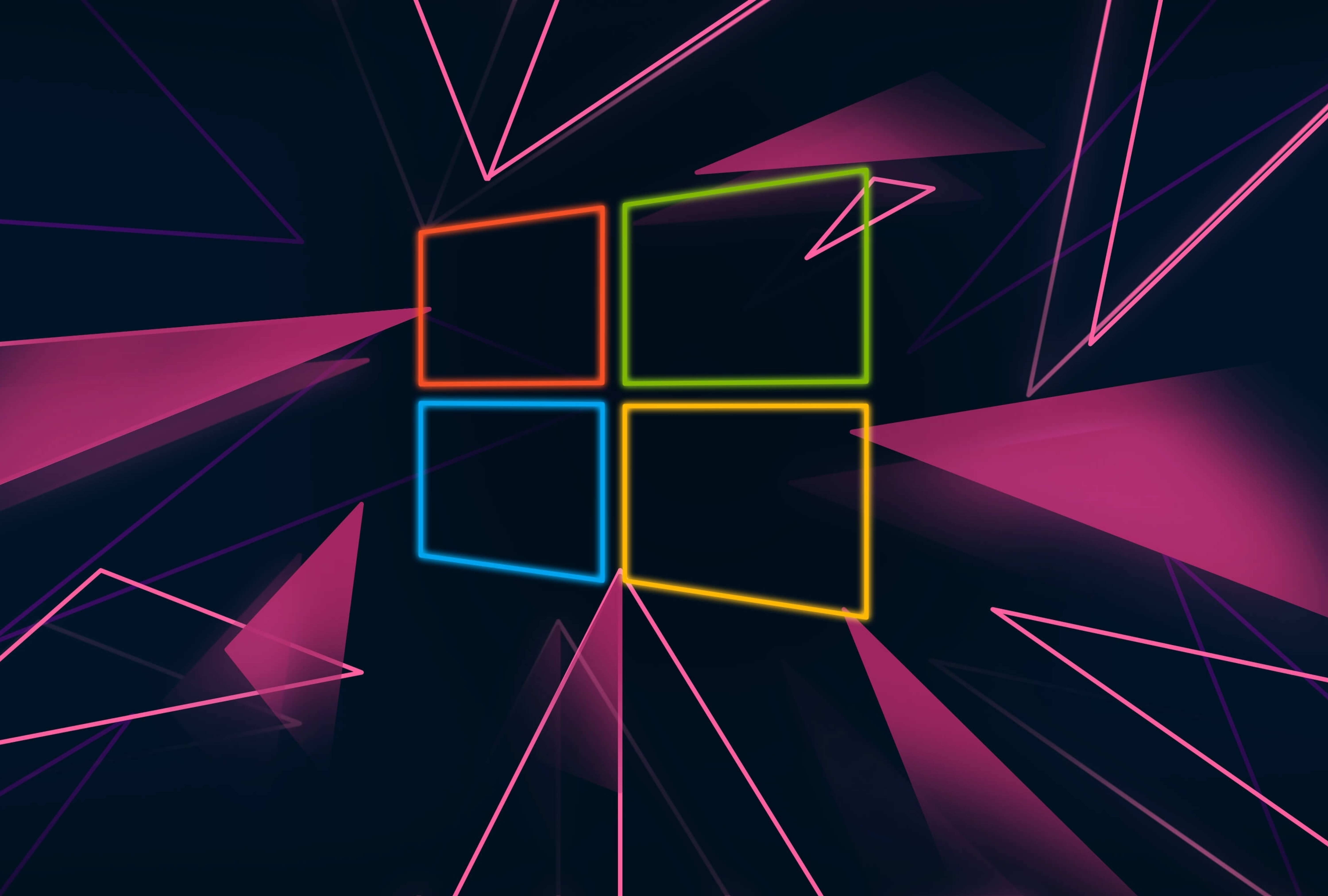 6000x4050 Resolution Windows 10 Neon Logo 6000x4050 Resolution ...