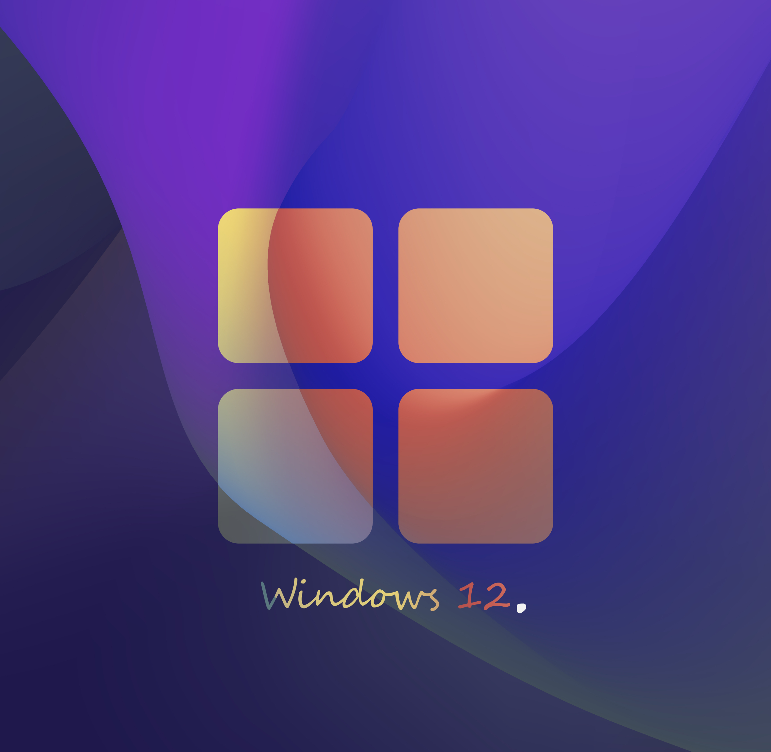2460x2400 Windows 12 Art Perple 2460x2400 Resolution Wallpaper, HD Hi ...