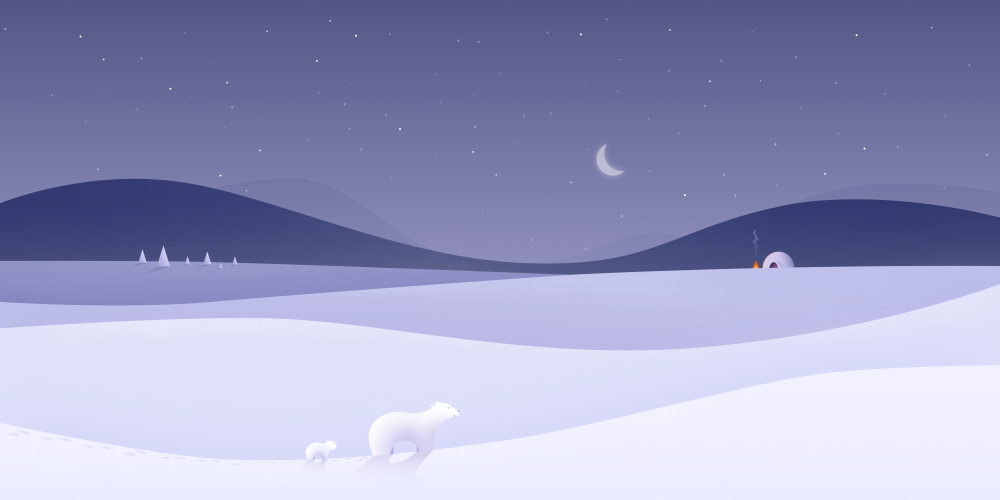 1000x500 Resolution Winter Minimalist 1000x500 Resolution Wallpaper ...