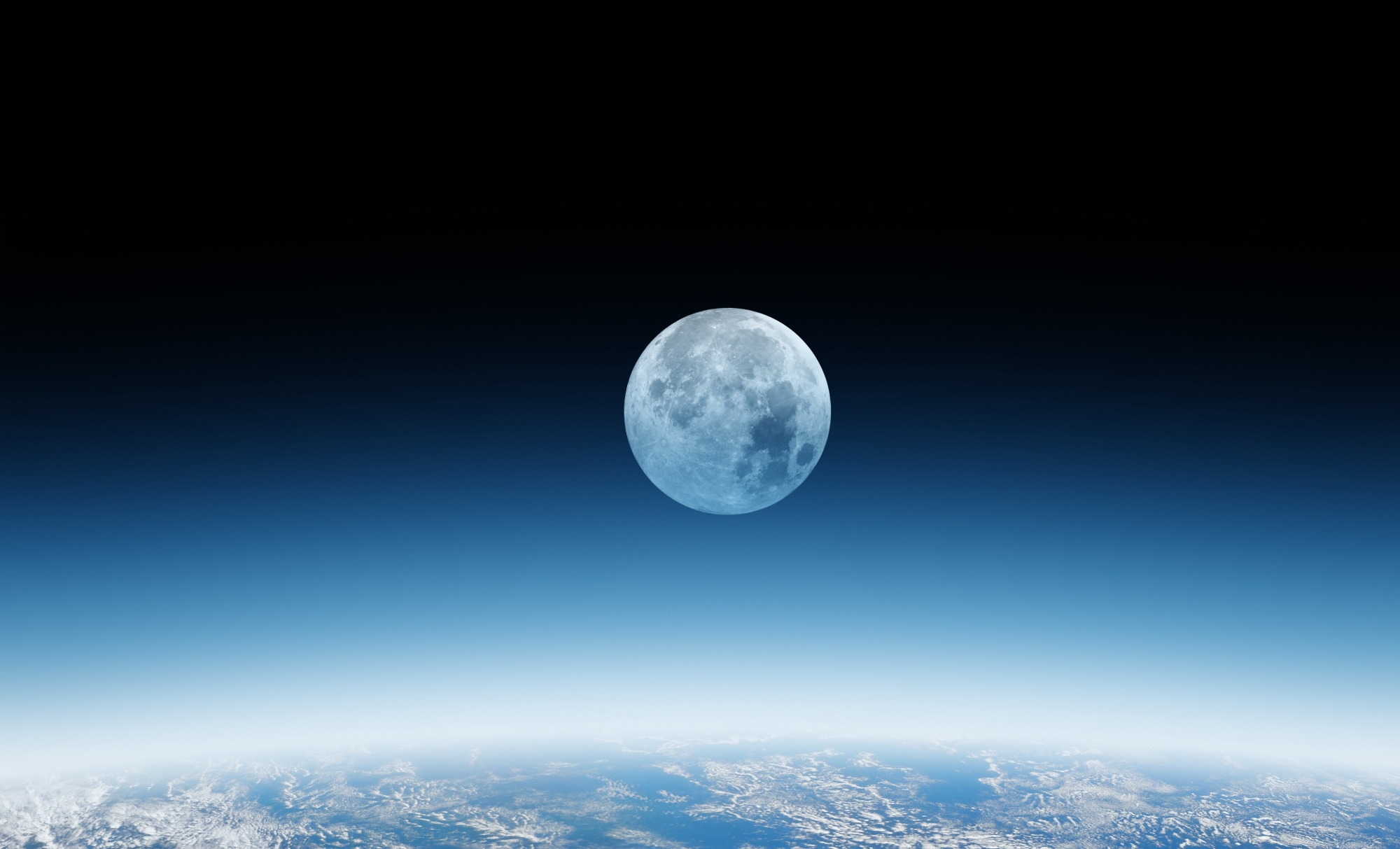 2000x1213 Resolution Wobble Moon 4K 2000x1213 Resolution Wallpaper ...