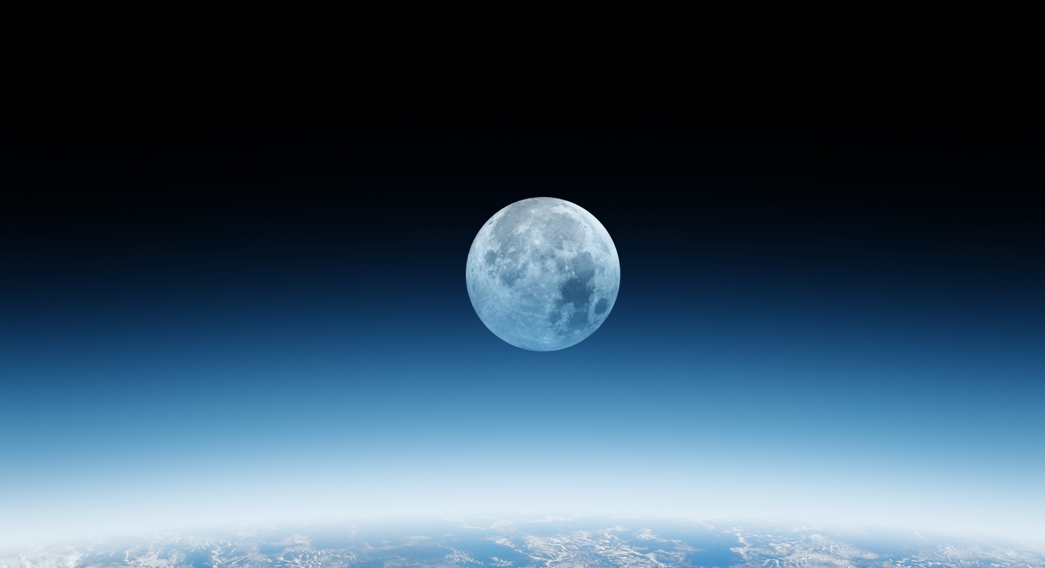2048x1114 Resolution Wobble Moon 4K 2048x1114 Resolution Wallpaper ...