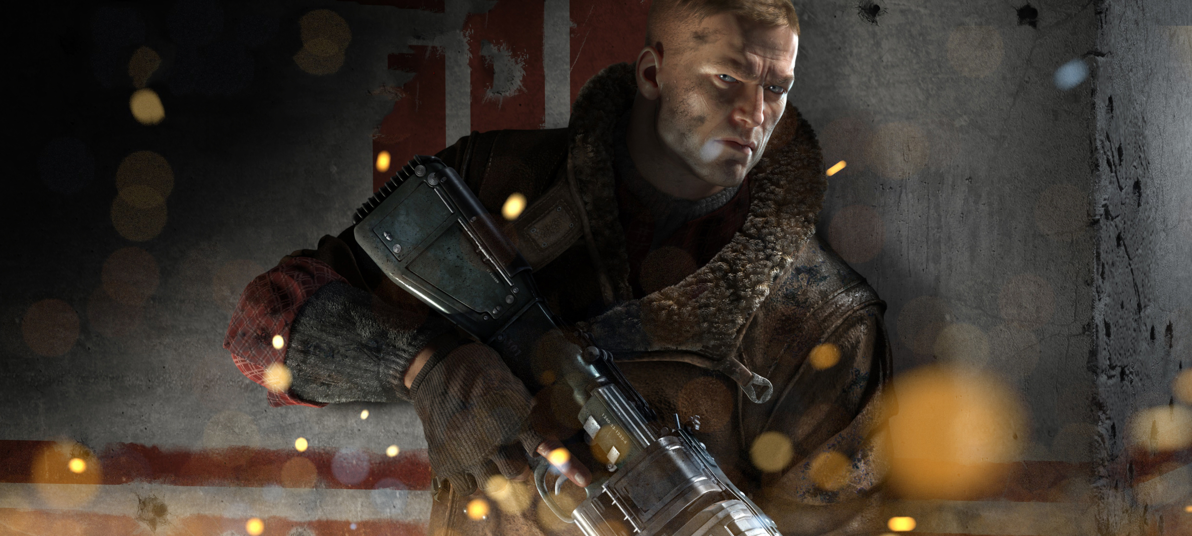 2400x1080 Wolfenstein 2 The New Colossus 2400x1080 Resolution Wallpaper ...