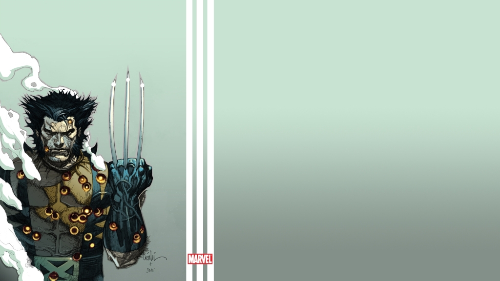 1024x576 Resolution wolverine, the incredible hulk, marvel comics ...