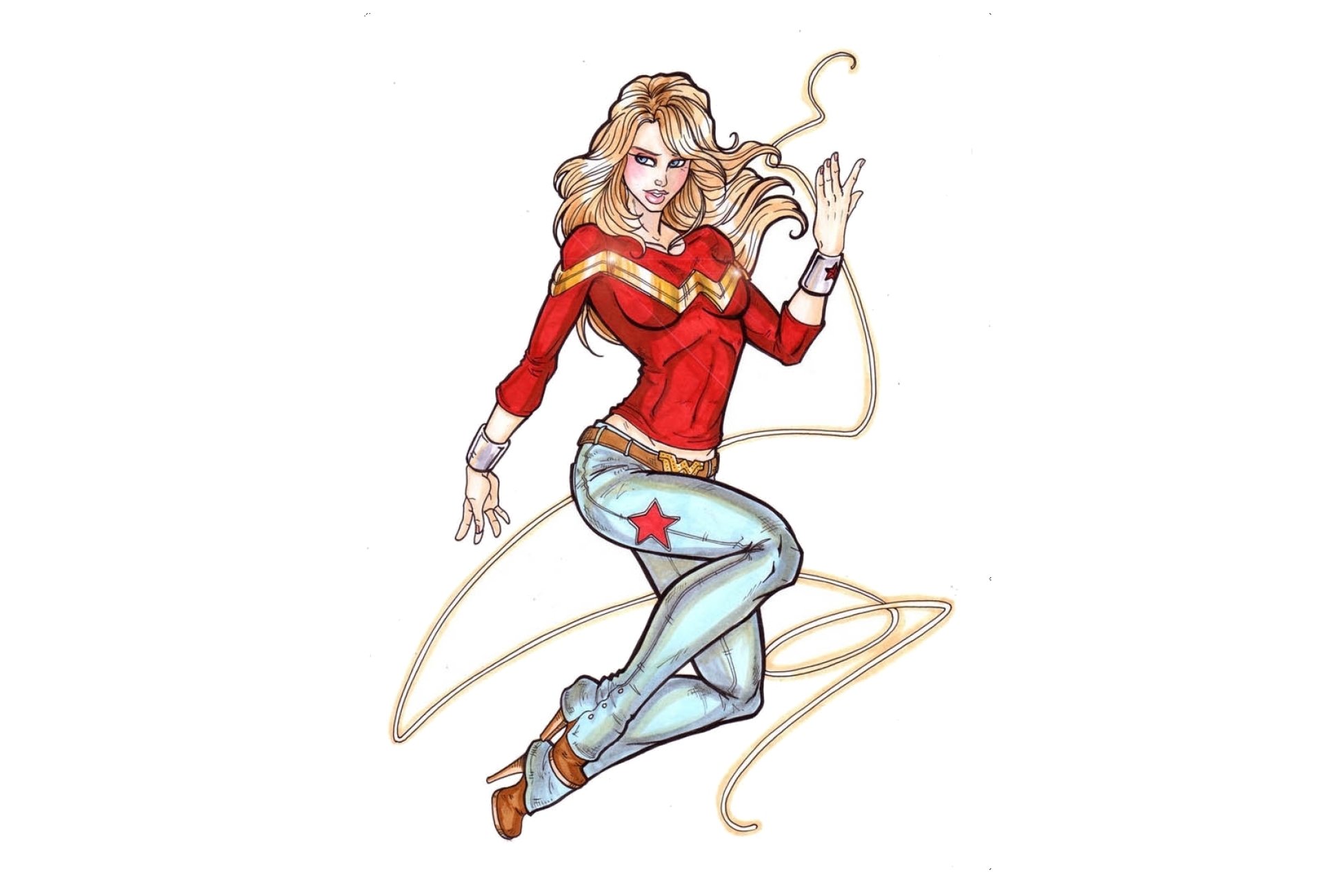 1920x1280 Resolution Wonder Girl Comic FanArt 1920x1280 Resolution ...