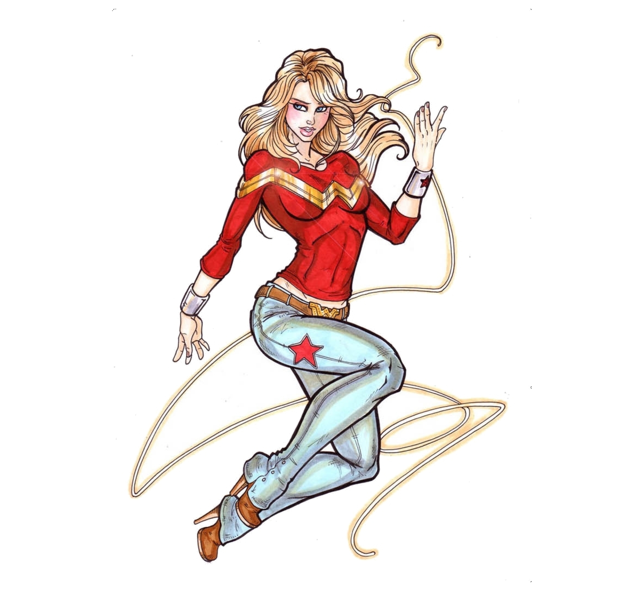 2356x2234 Resolution Wonder Girl Comic FanArt 2356x2234 Resolution ...