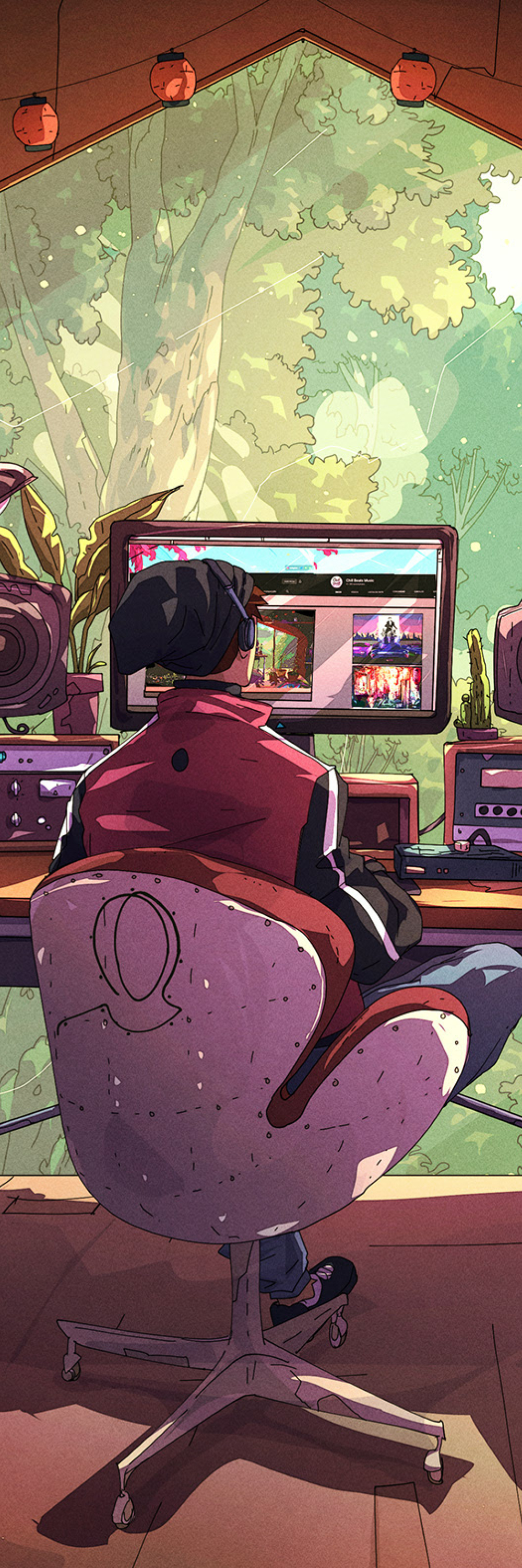 1000x3000 Working Alone HD Digital Art 1000x3000 Resolution Wallpaper ...