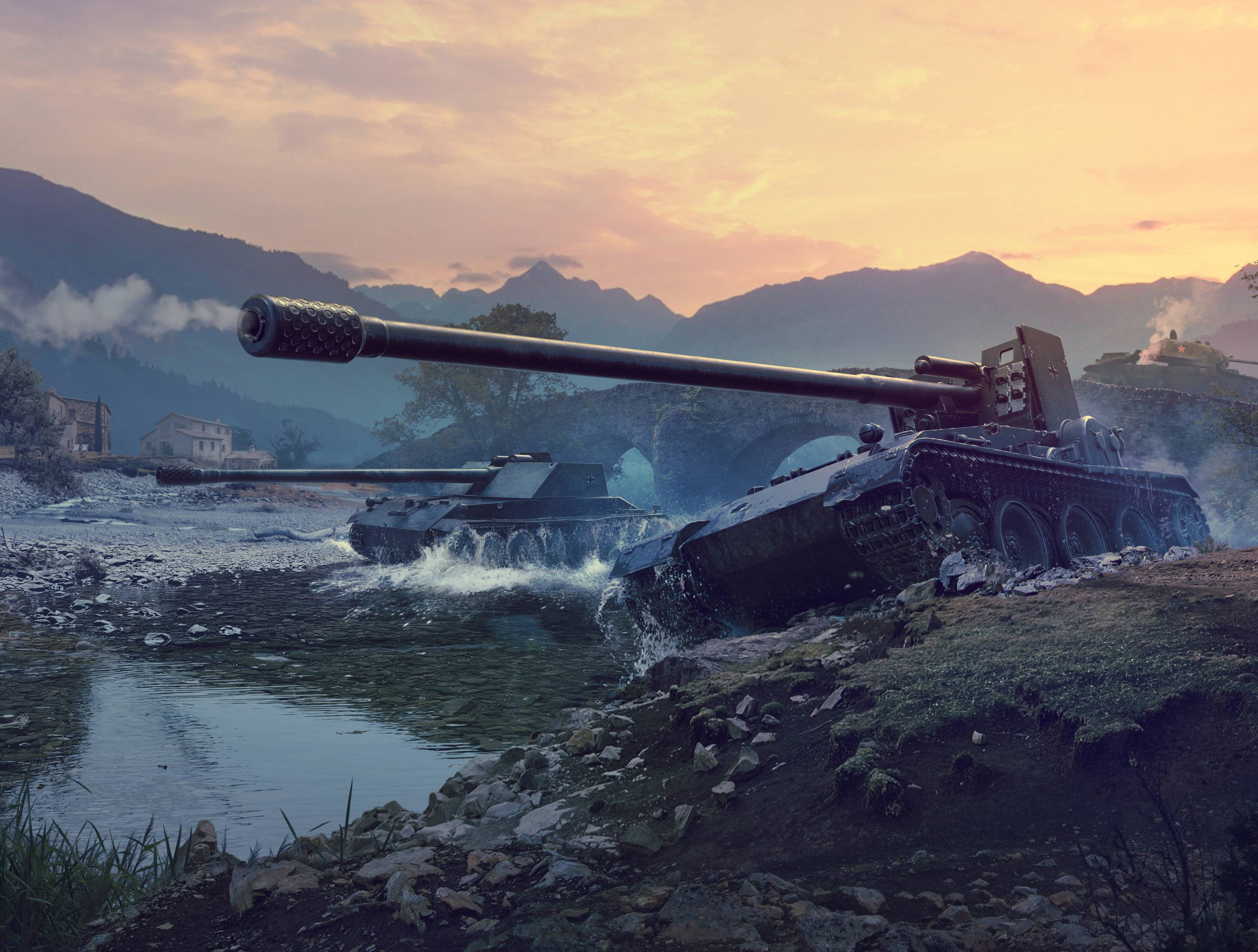 3840x2906 Resolution World of Tanks German Tank Destroyer 3840x2906 ...