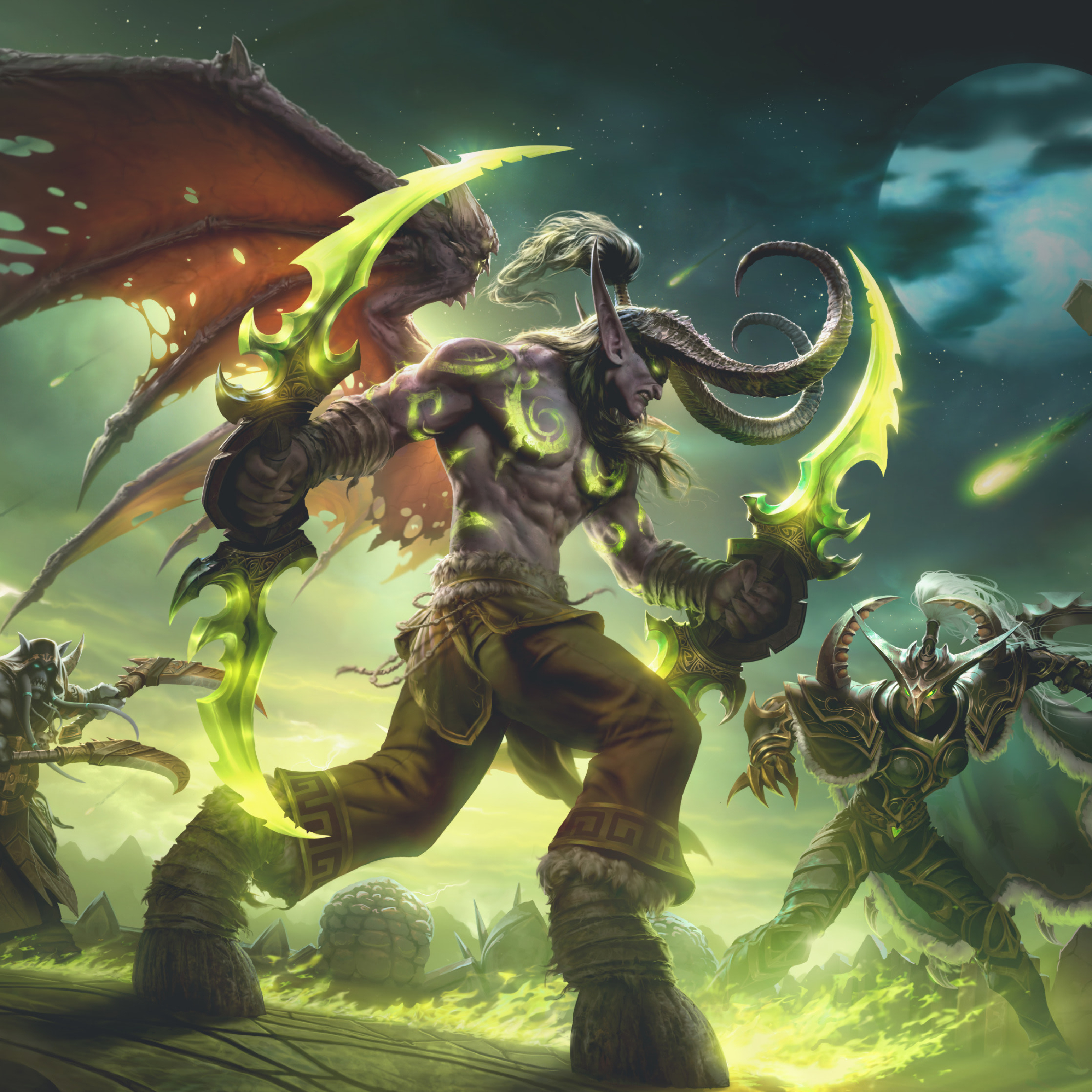 3088x3088 Resolution World of Warcraft Classic Burning Crusade ...