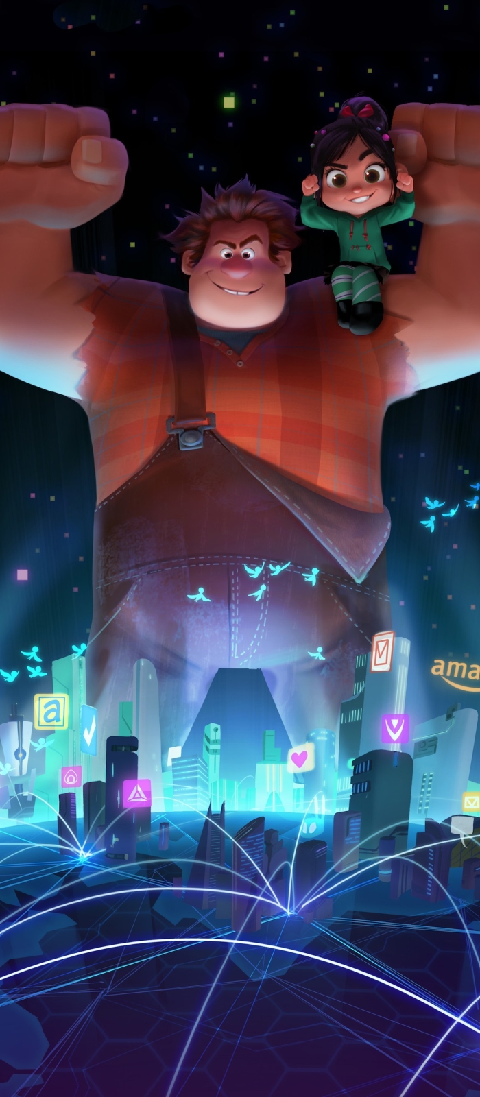700x1600 Resolution Wreck It Ralph 2 Movie 2018 700x1600 Resolution ...