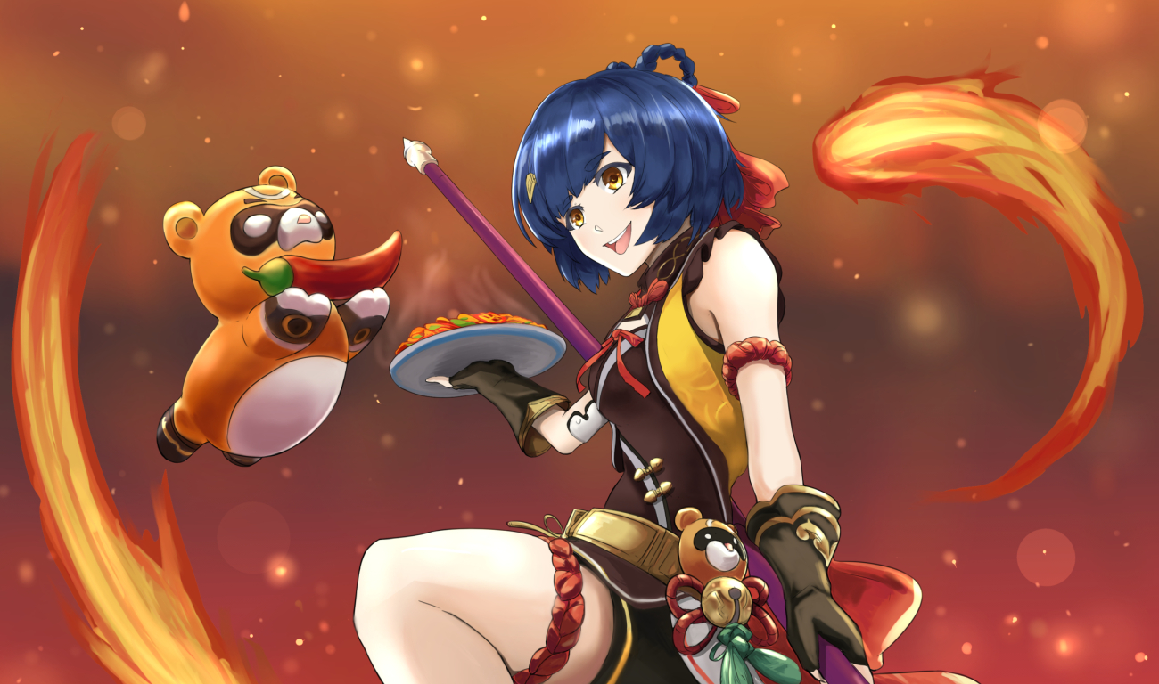 1300x768 Resolution Xiangling Genshin Impact 1300x768 Resolution ...