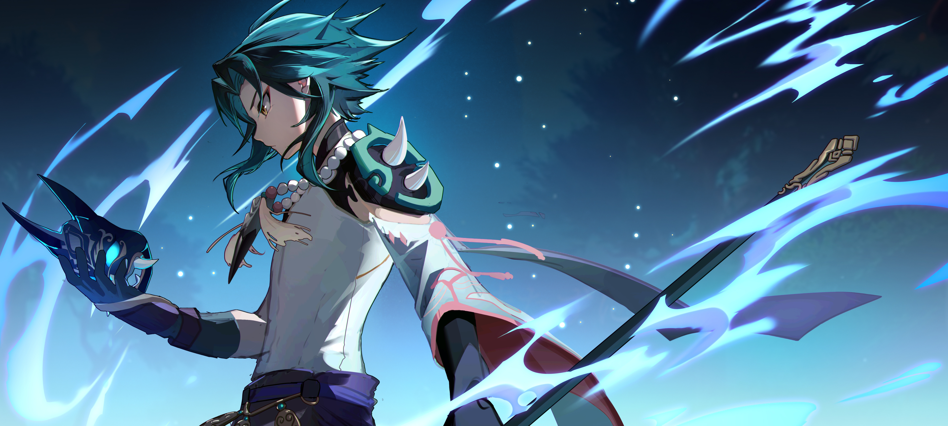 3200x1440 Resolution Xiao 5K Genshin Impact 2022 Art 3200x1440 ...