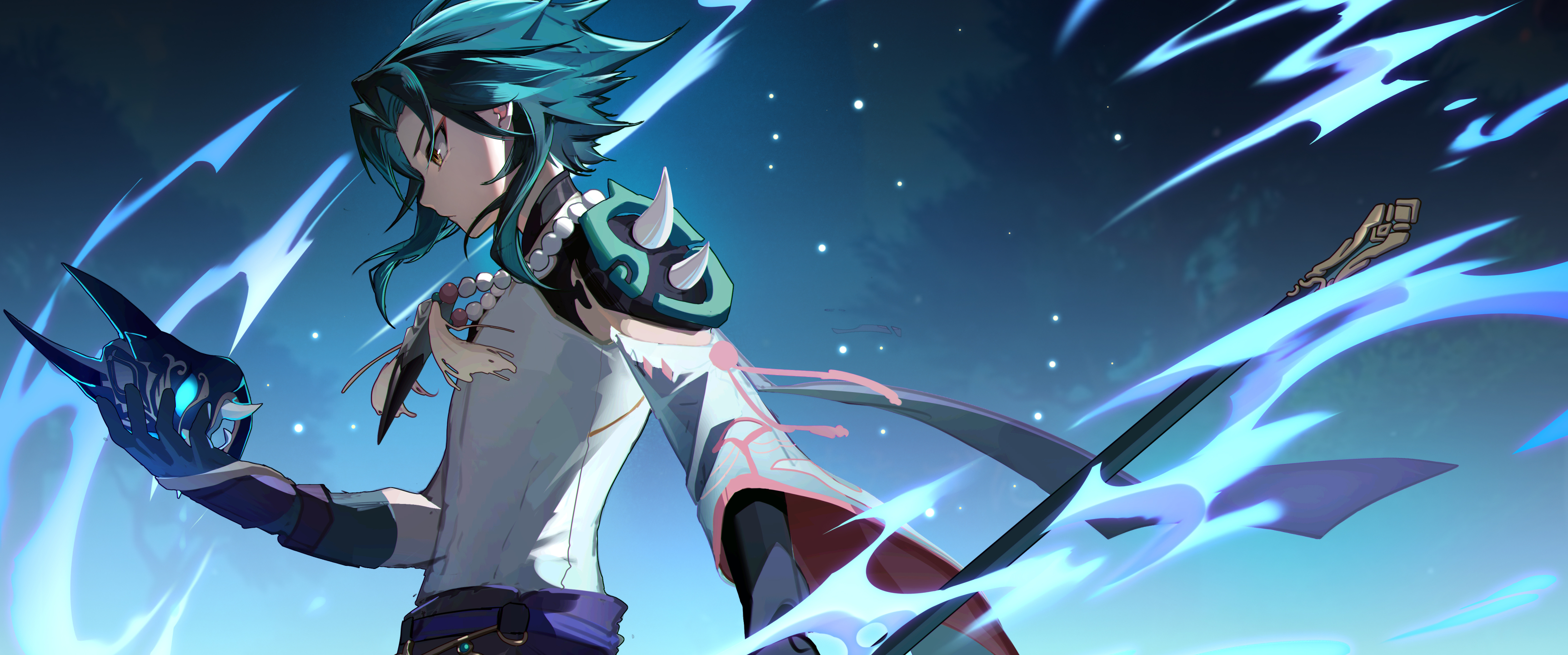 3449x1440 Resolution Xiao 5K Genshin Impact 2022 Art 3449x1440 ...