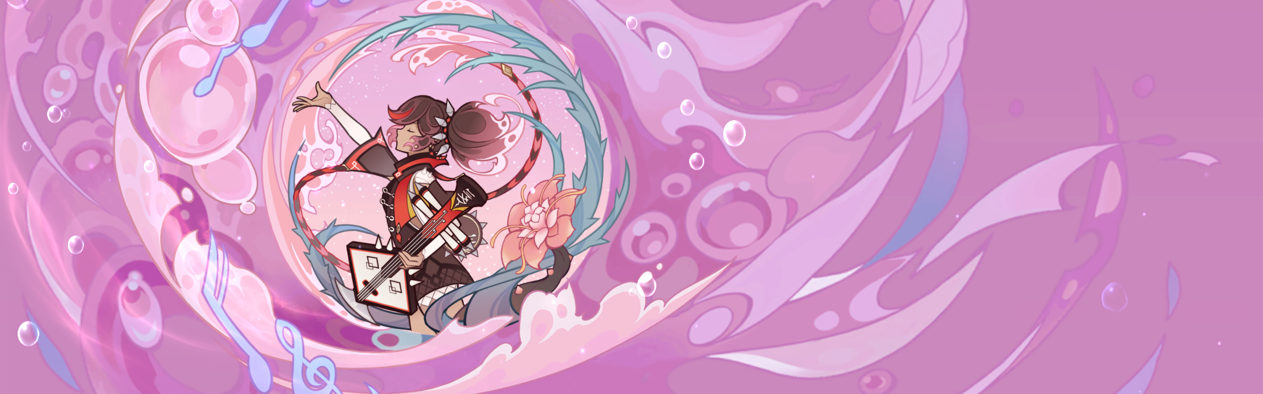 5120x1600 Resolution Xinyan Cool Genshin Impact Digital Art HD ...
