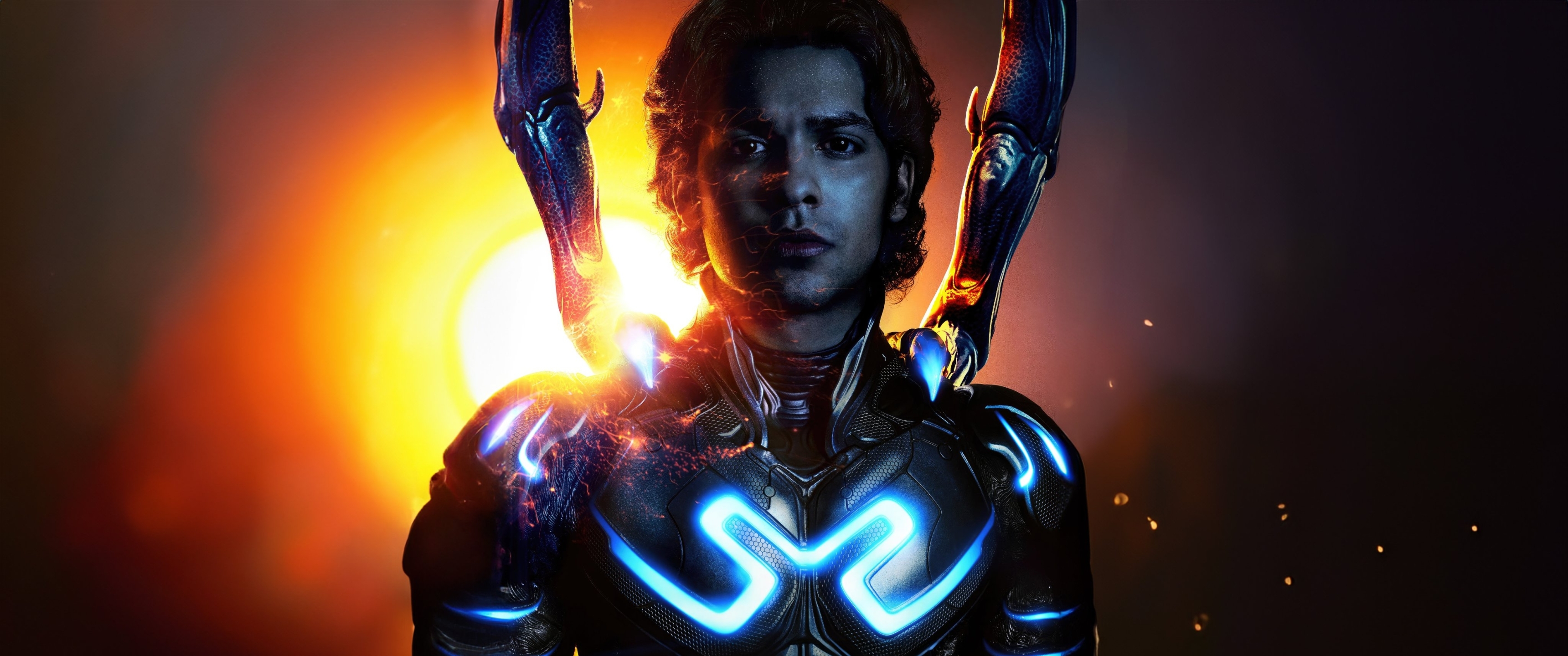 3440x1440 Resolution Xolo Maridueña as Blue Beetle 3440x1440 Resolution ...