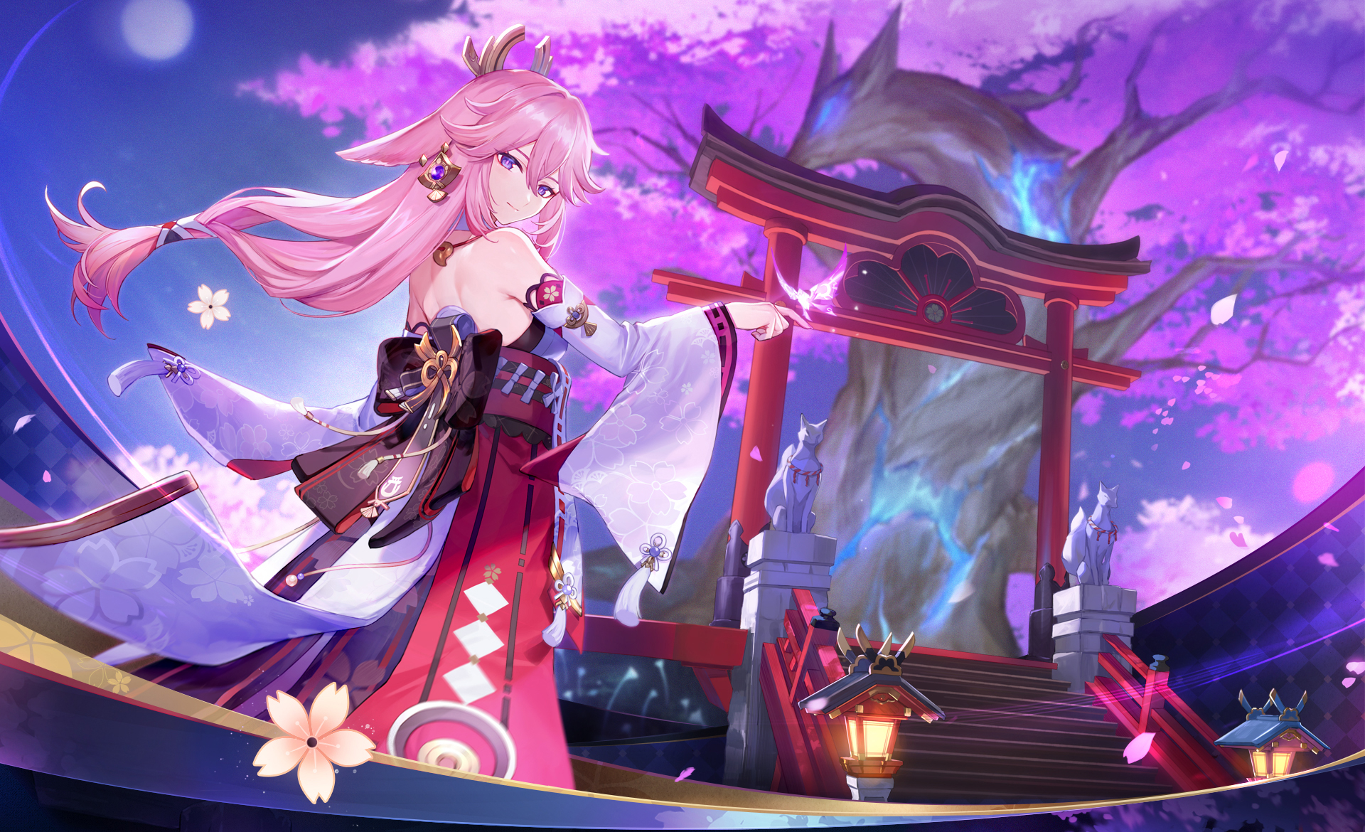 3840x216001945 Yae Miko Guuji New Genshin Impact 3840x216001945 ...