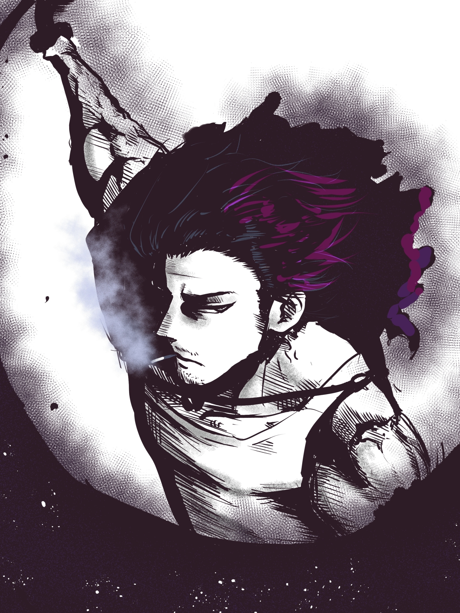 1536x2048 Yami Sukehiro 4K Black Clover 1536x2048 Resolution Wallpaper ...