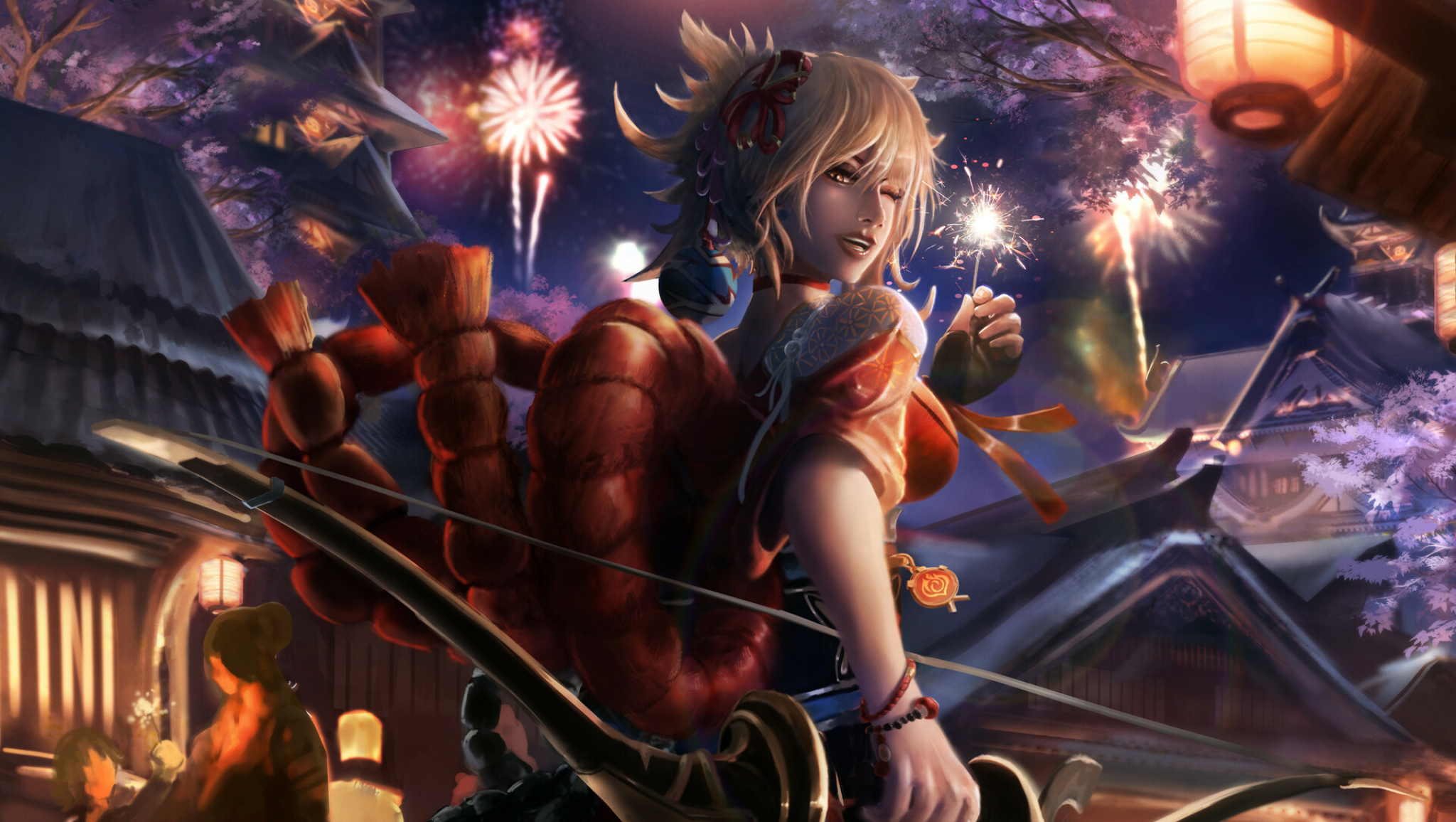 2048x1156 Resolution Yoimiya HD Genshin Impact New 2022 2048x1156 ...