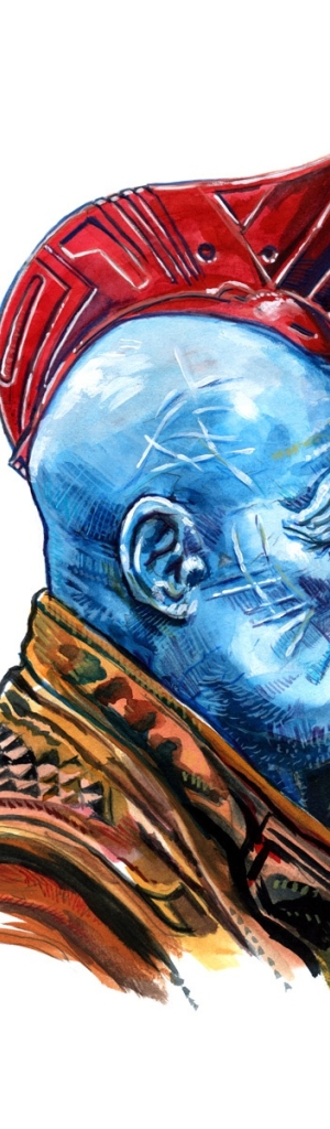300x1024 Yondu Guardians Of The Galaxy Minimalism 300x1024 Resolution ...