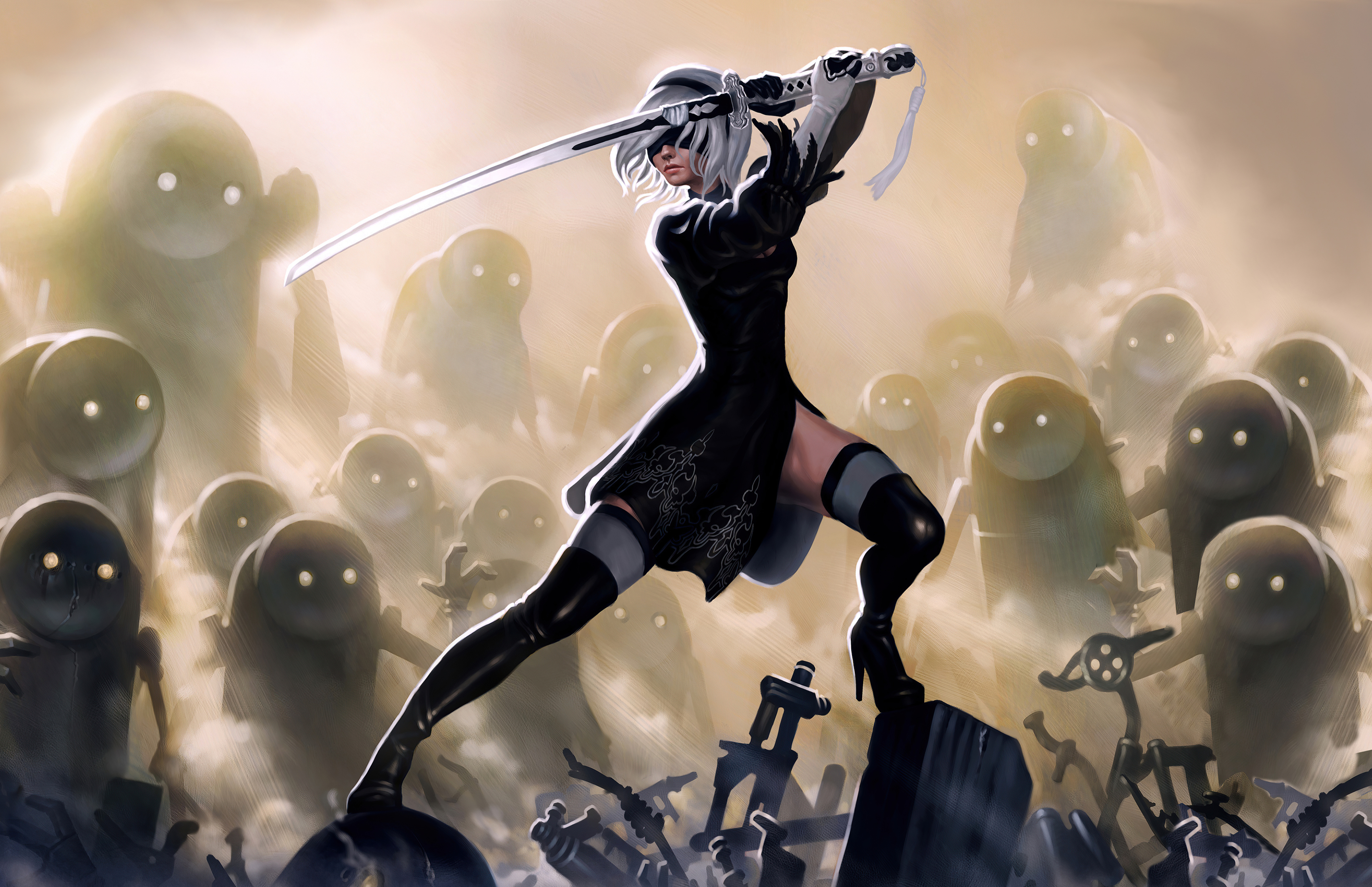 3456x2234 Resolution YoRHa No 2 Type B NieR 3456x2234 Resolution ...