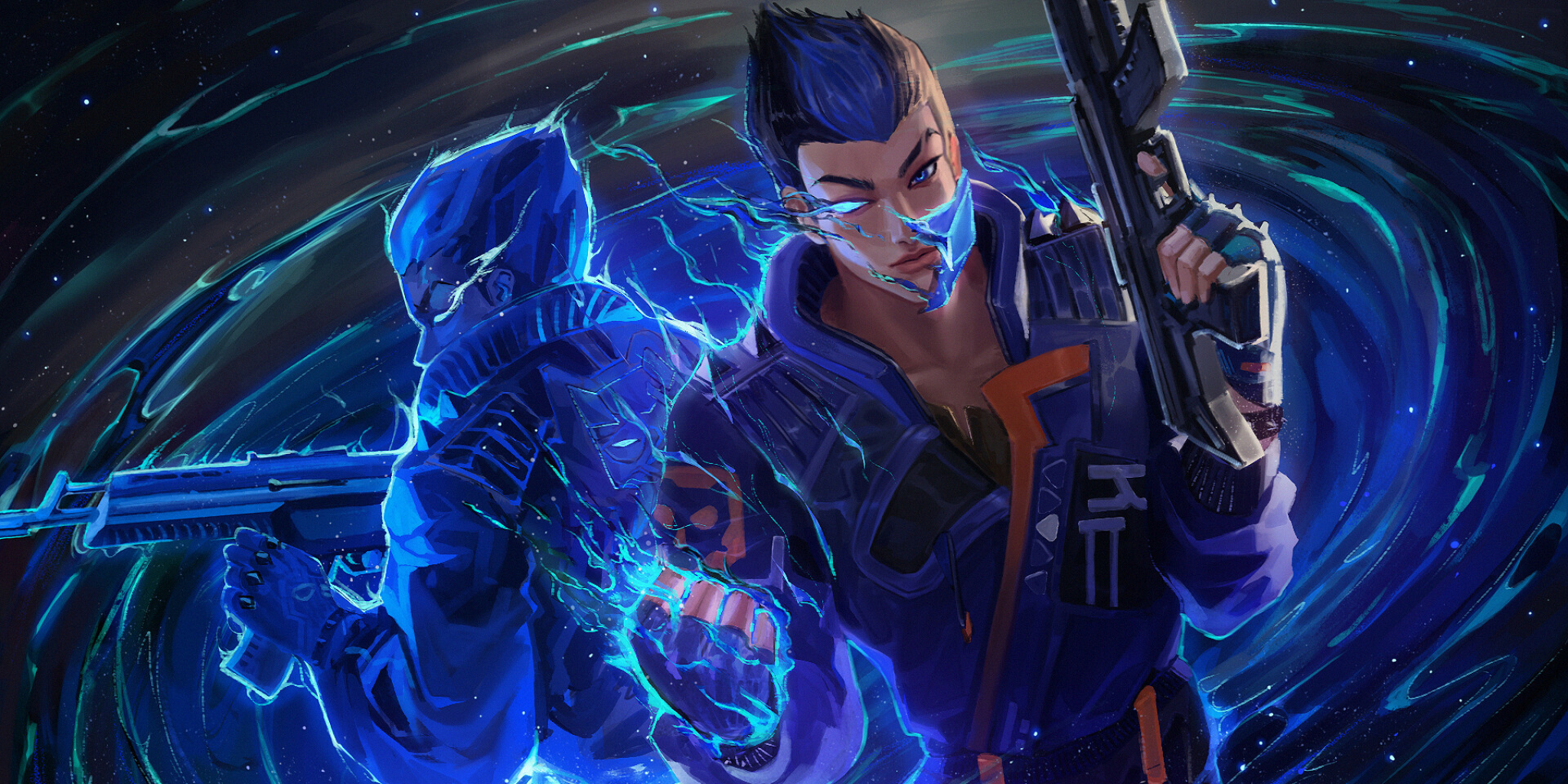 2048x1024 Yoru Fan Art Valorant 2048x1024 Resolution Wallpaper, HD ...
