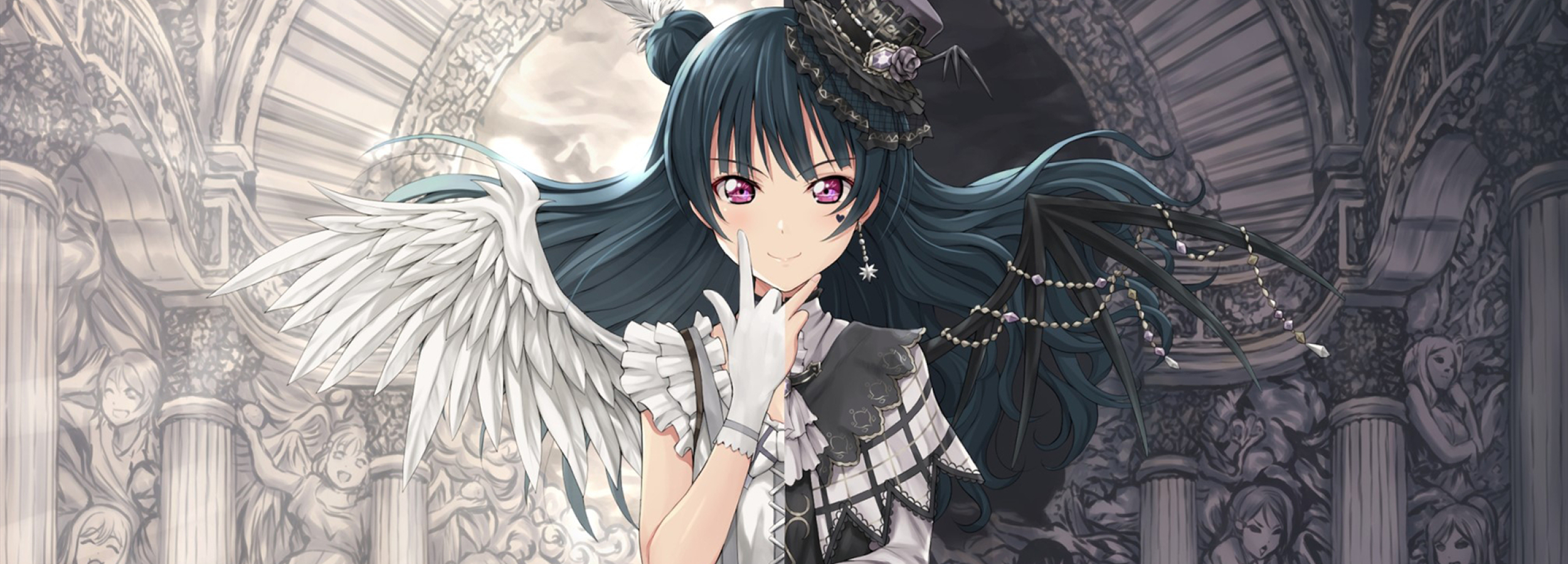 2500x900 Yoshiko Tsushima Art 2500x900 Resolution Wallpaper, HD Anime ...