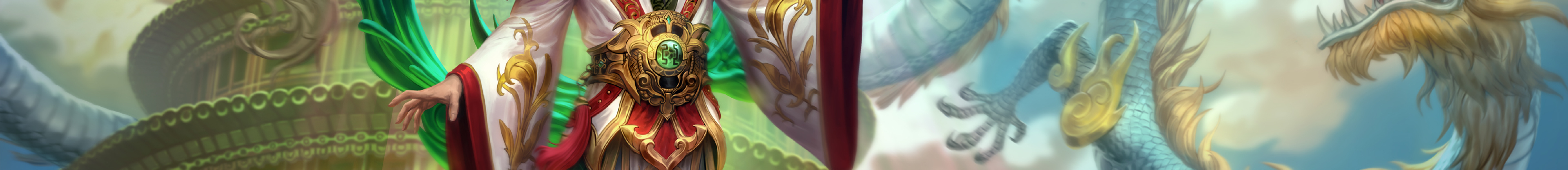 7680x832 Resolution Yu Huang The Jade Emperor Smite Gaming 7680x832 ...
