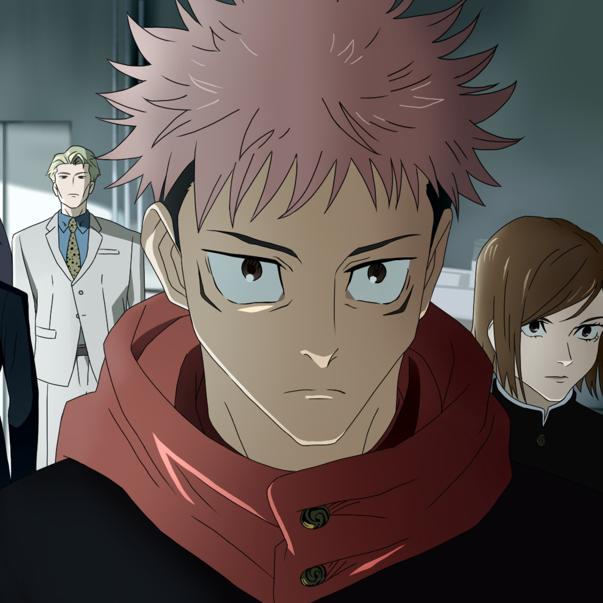 2480x2480 Resolution Yuji Itadori HD Jujutsu Kaisen Team Art 2480x2480 ...