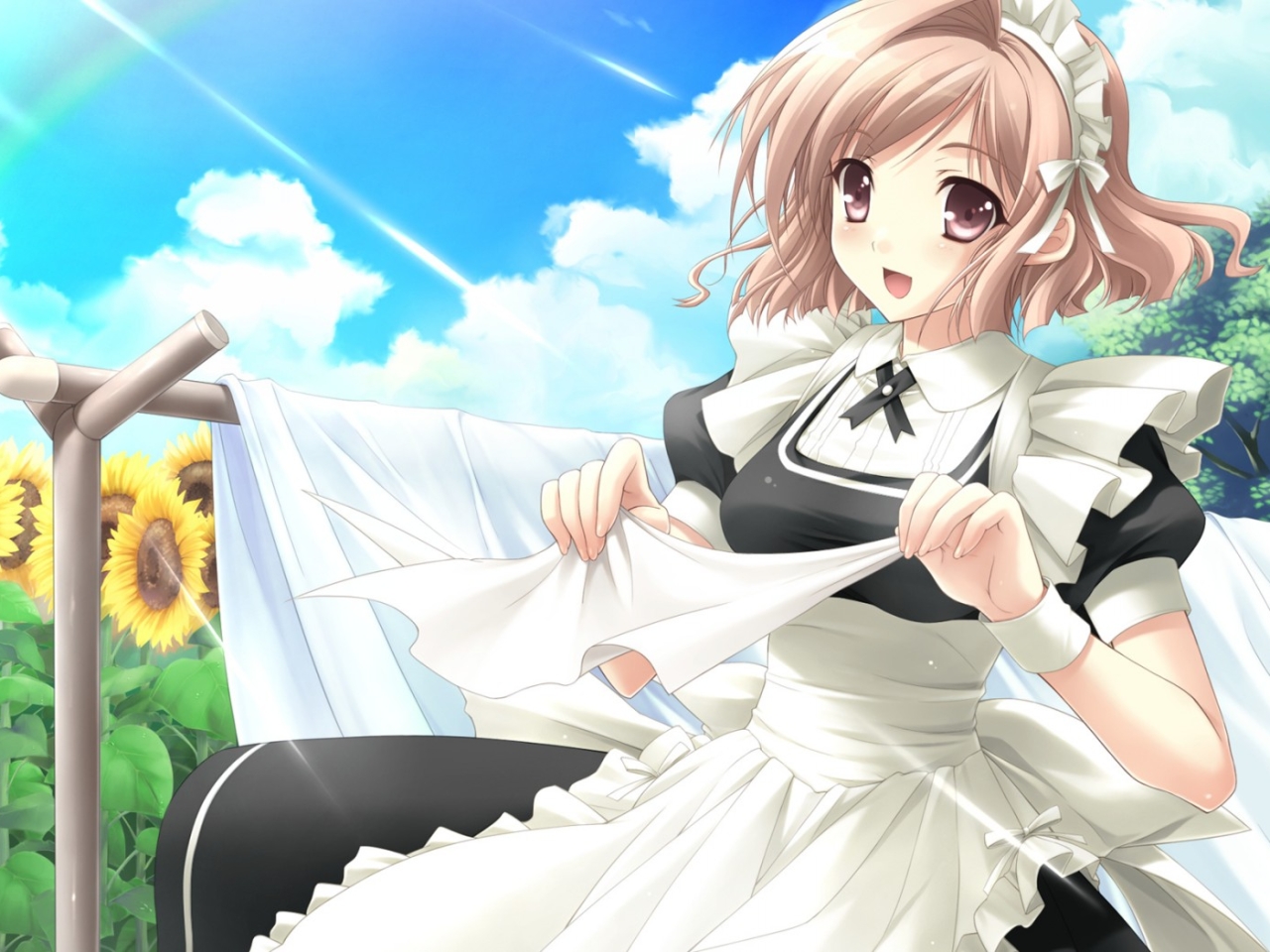 1280x960 Resolution yukari higa, yosuga no sora, motoka nogisaka ...