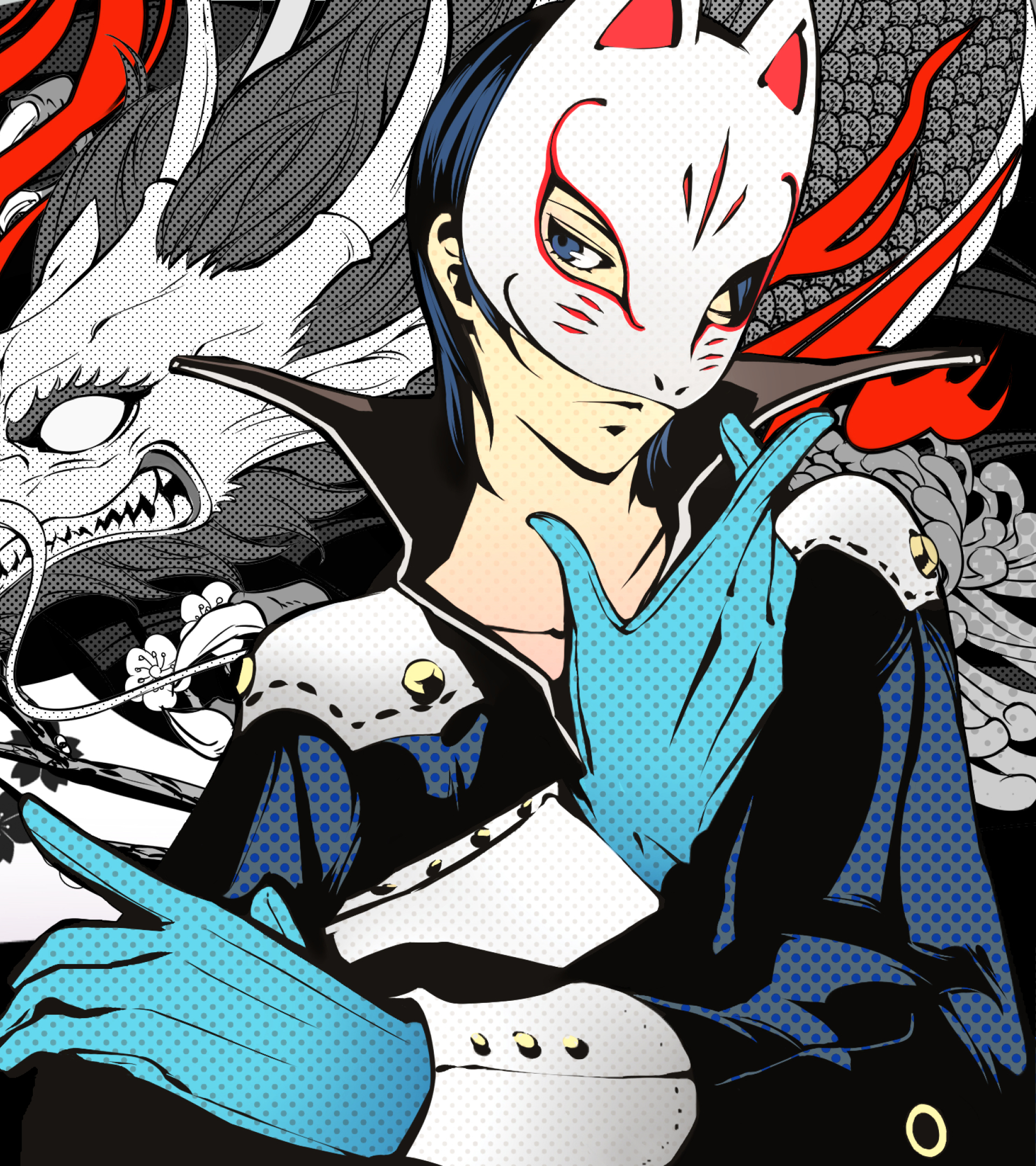 1920x2160 Resolution Yusuke Kitagawa Persona 5 Royal 1920x2160 ...